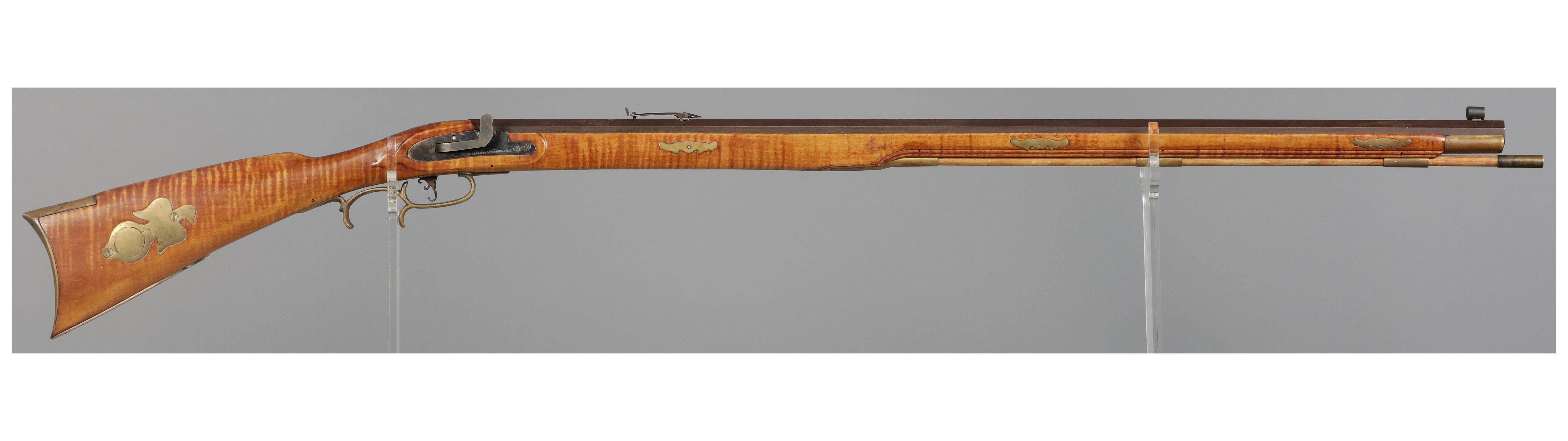 Contemporary"Mule Ear" Percussion American Long Rifle | Rock Island Auction