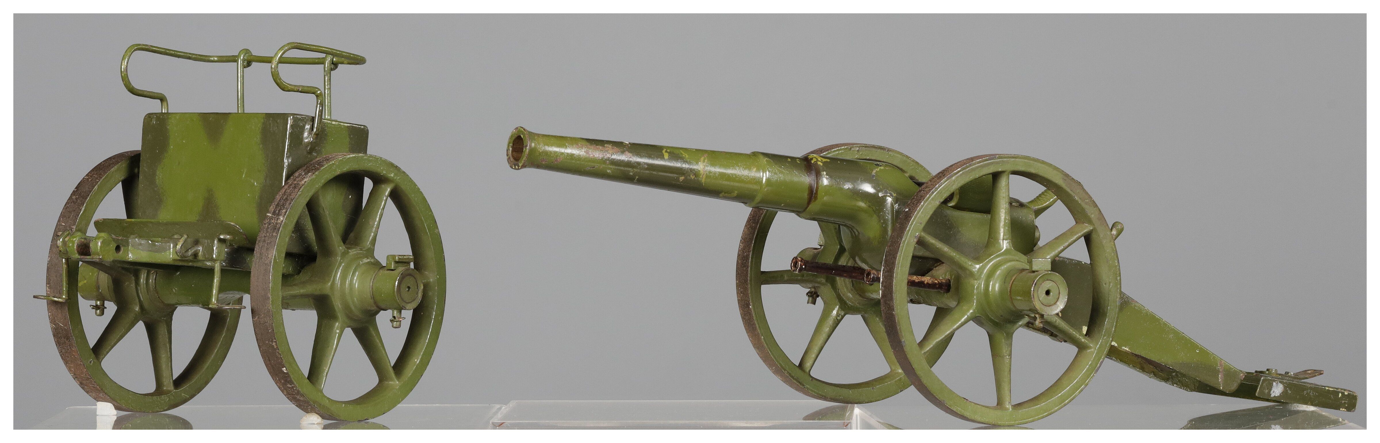 Miniature Austro-Hungarian Breechloading Cannon and Cart | Rock Island ...