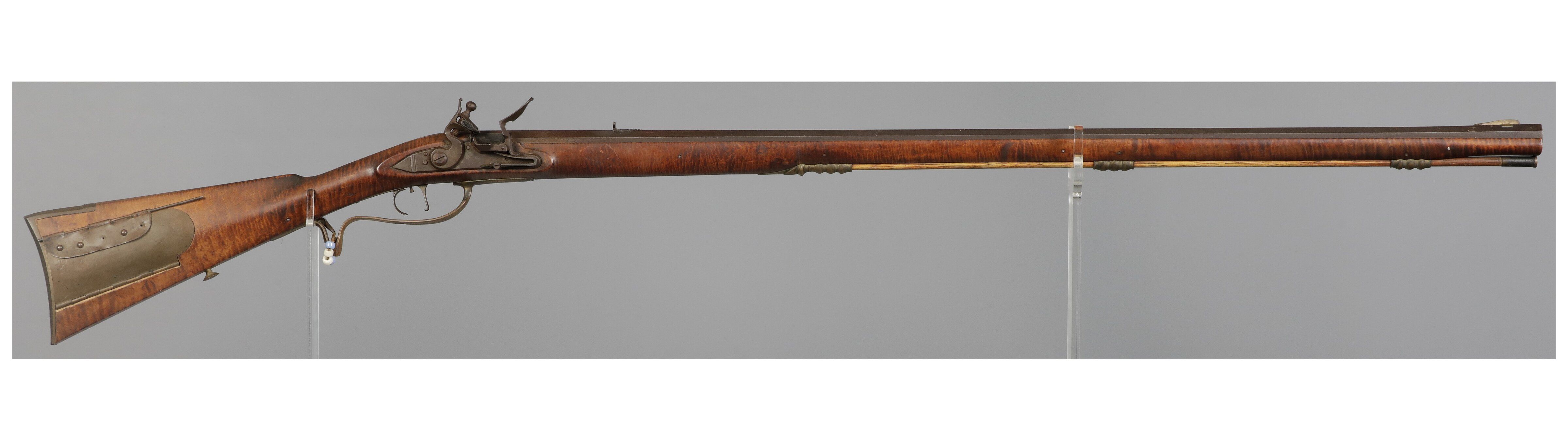 Contemporary Flintlock American Long Rifle | Rock Island Auction