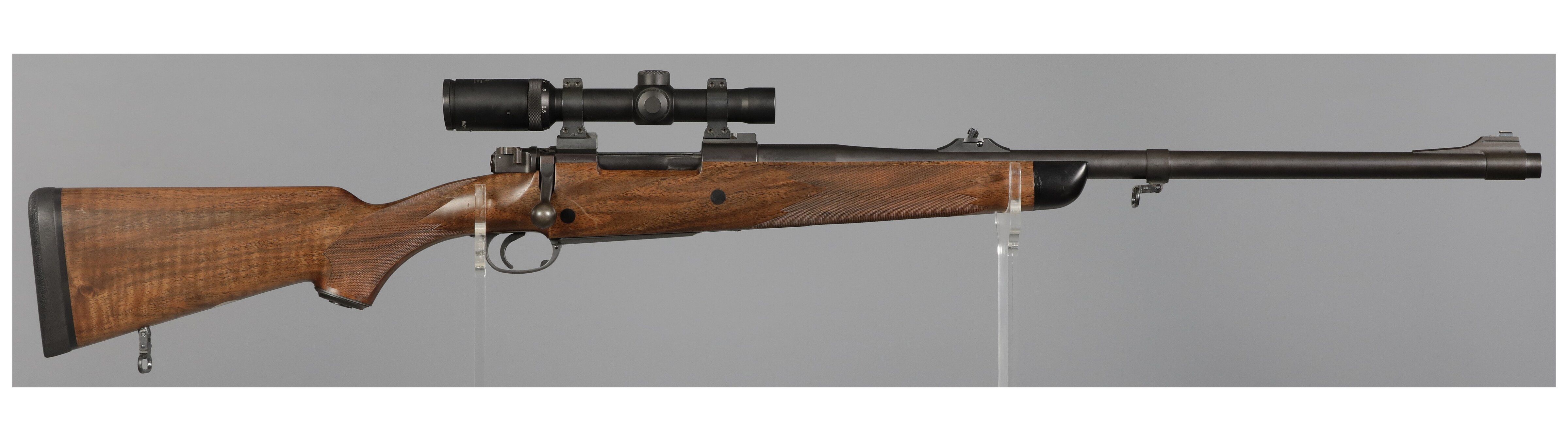 C.L. Moore Mauser Pattern Rifle in .458 Win Mag with Scope | Rock ...