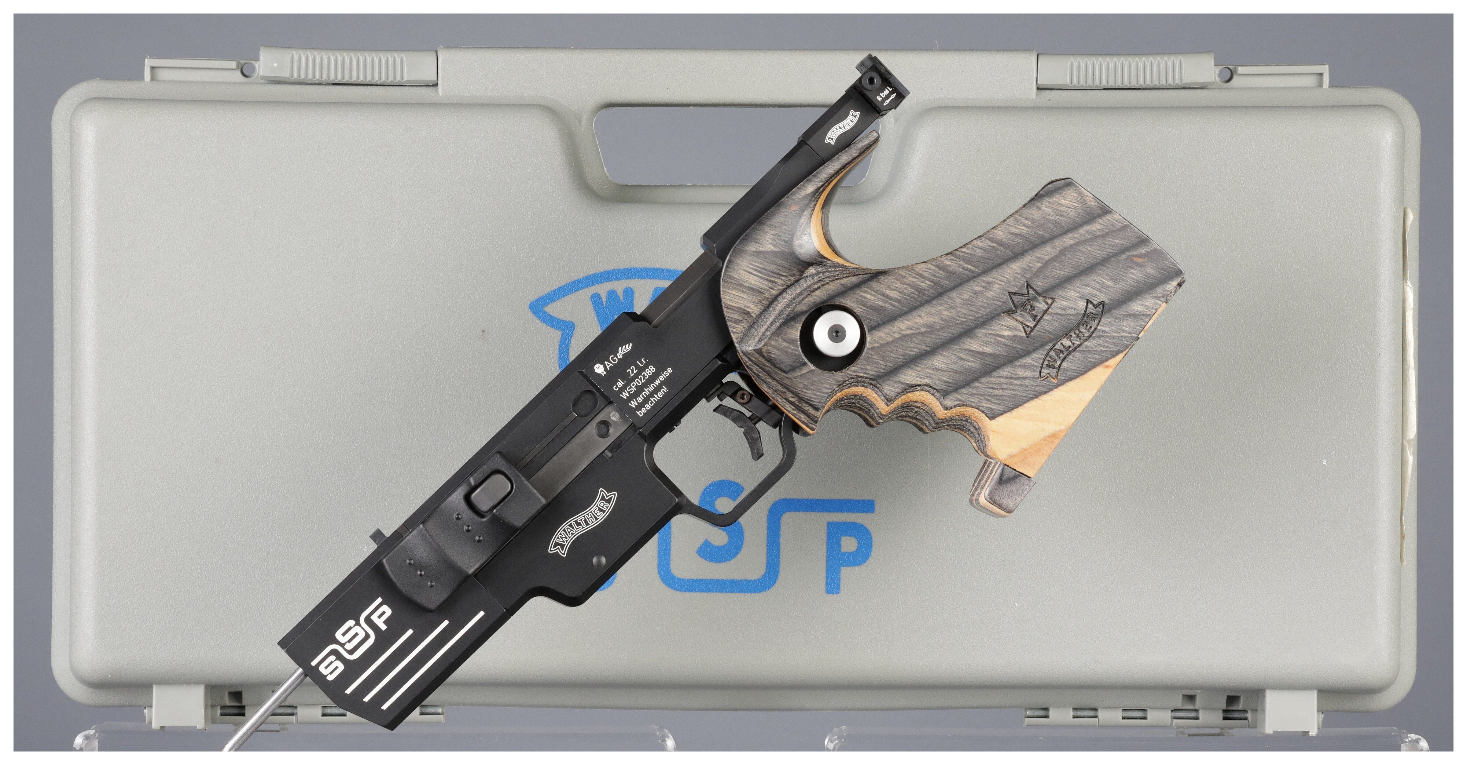 Walther Model SSP Semi-Automatic Target Pistol with Case | Rock Island ...