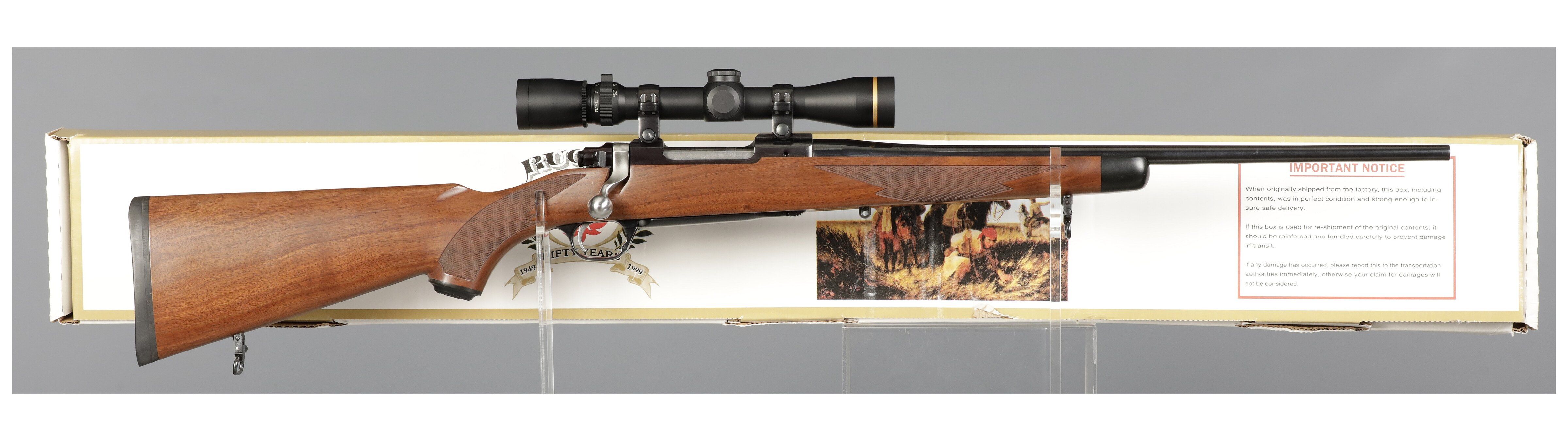 Ruger M77 Mark II Bolt Action Rifle with Scope and Box | Rock Island ...