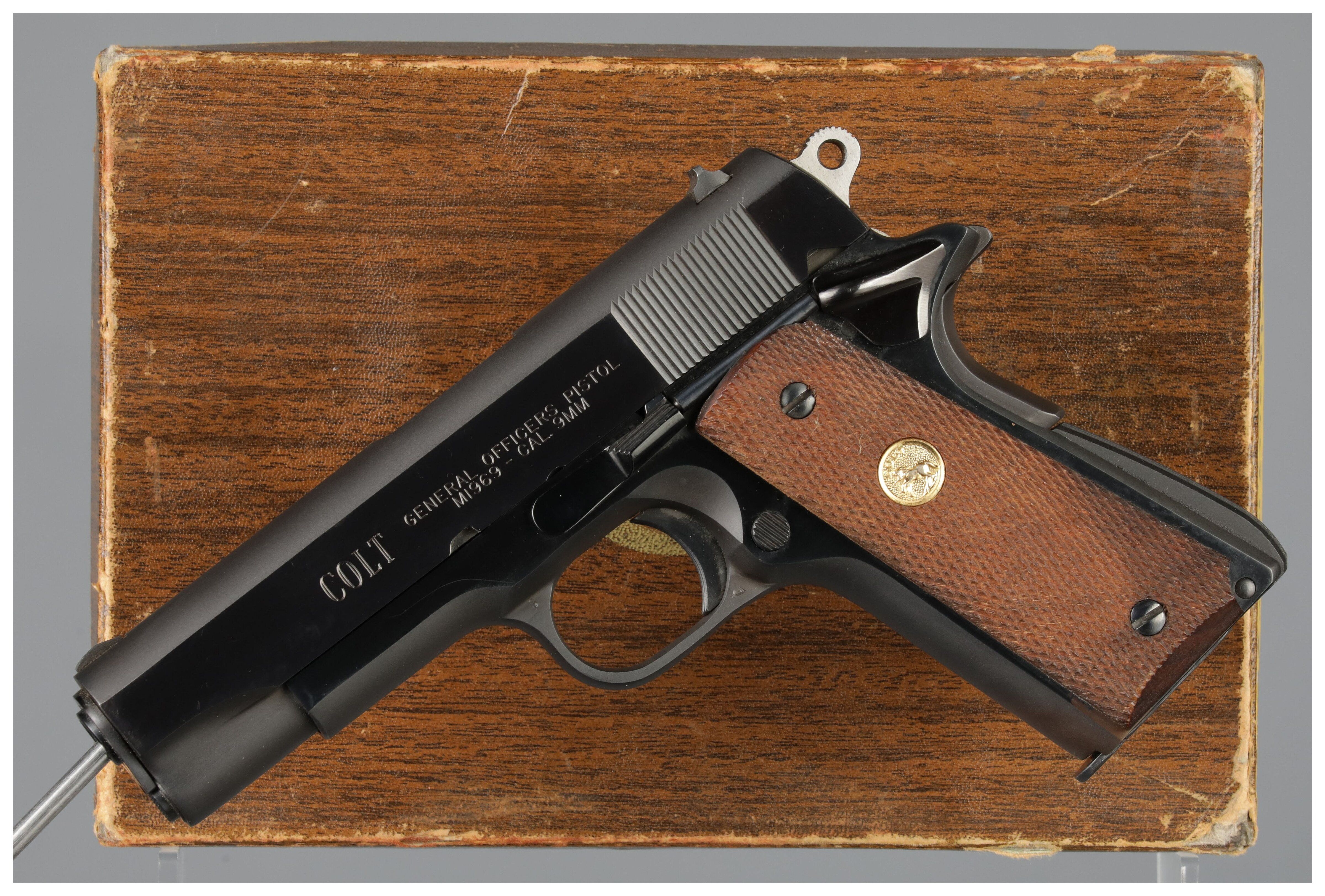 Colt General Officers Pistol M1969 Pistol with Factory Letter | Rock ...