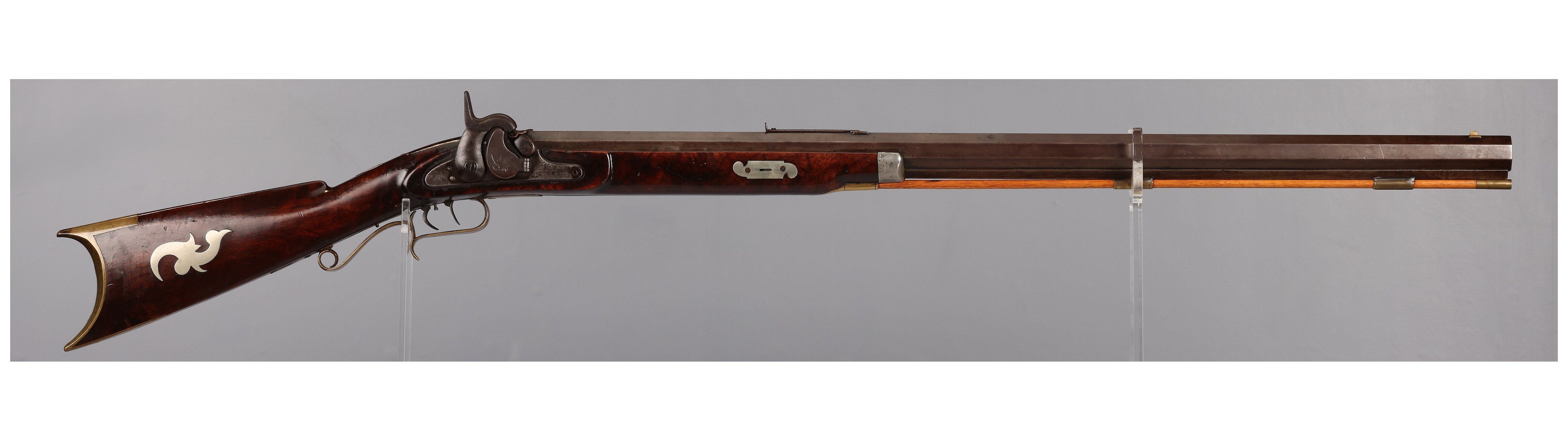 W.K. Strong Percussion Half-Stock Rifle with Model 1855 Lock | Rock ...