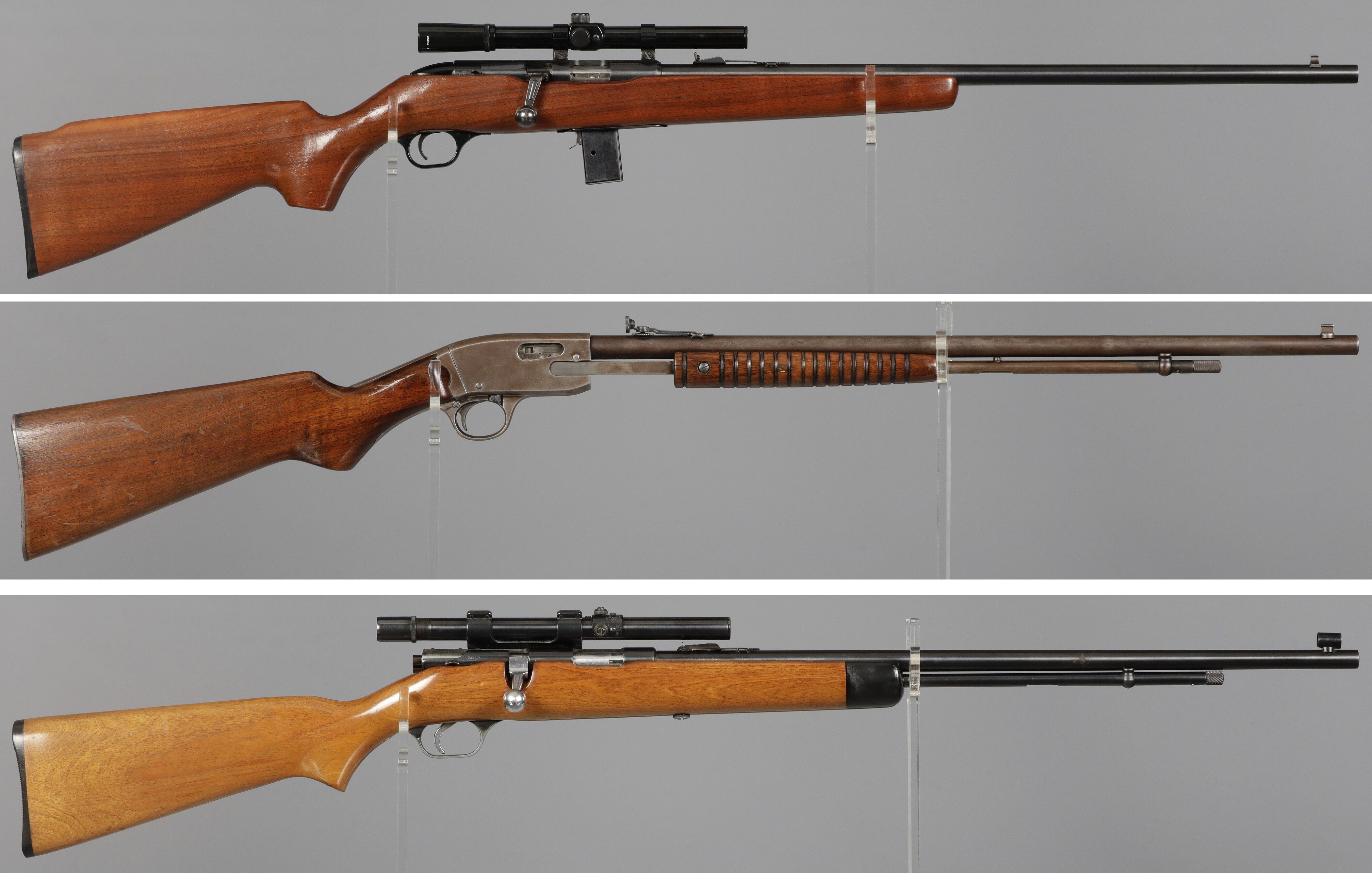 Three Rimfire Rifles | Rock Island Auction