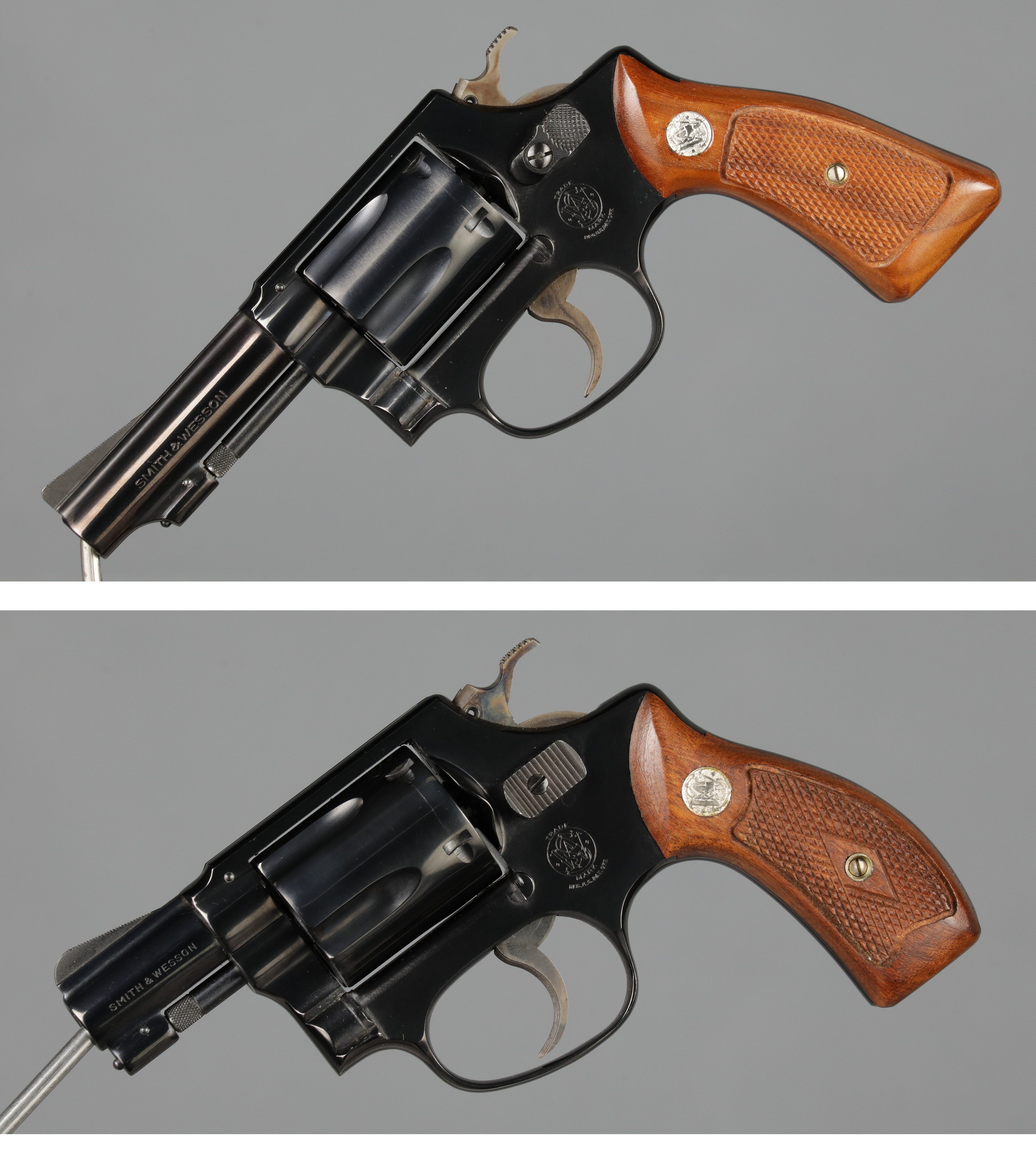 Two Smith & Wesson Model 36 Double Action Revolvers | Rock Island Auction