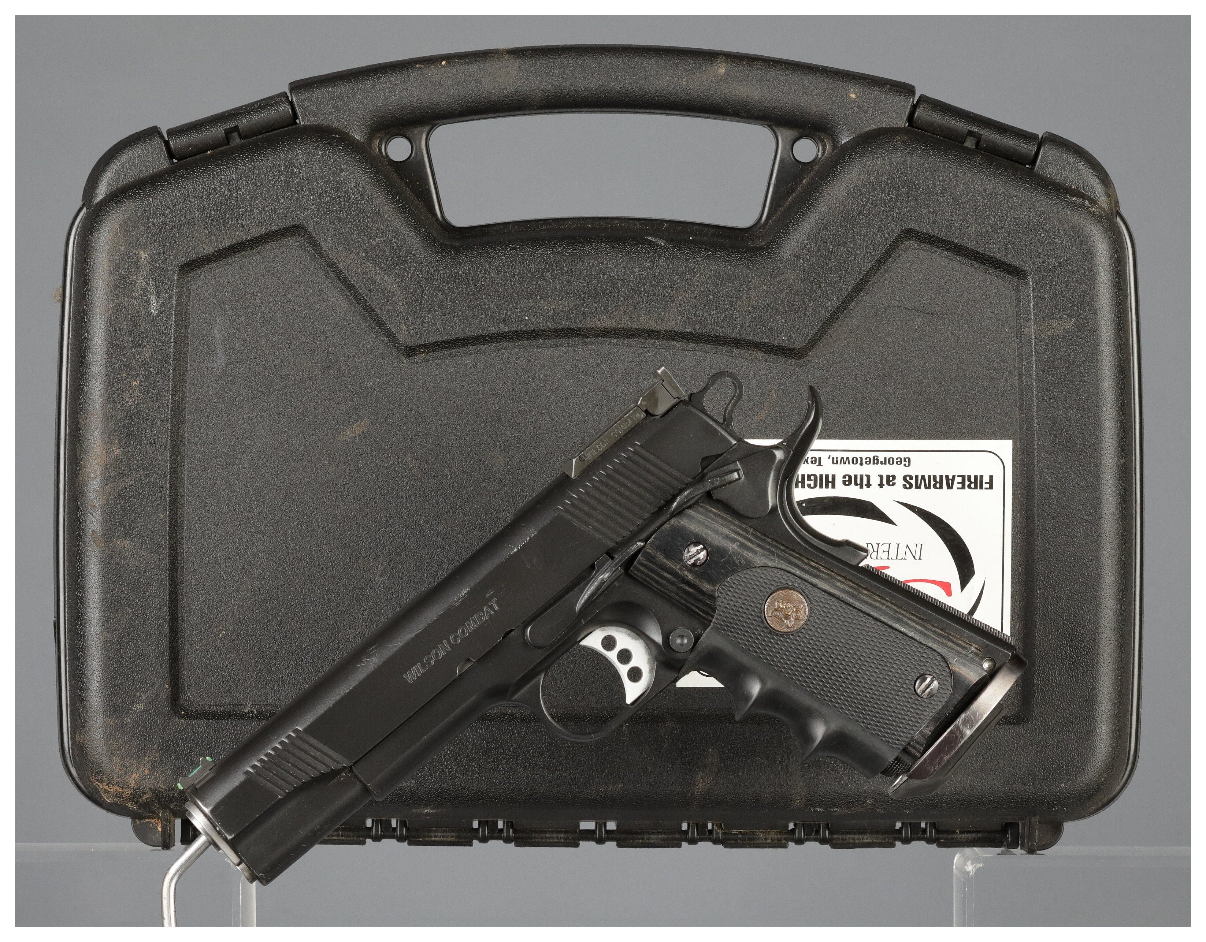 Wilson Combat CQB 1911 Semi-Automatic Pistol with Case | Rock Island ...