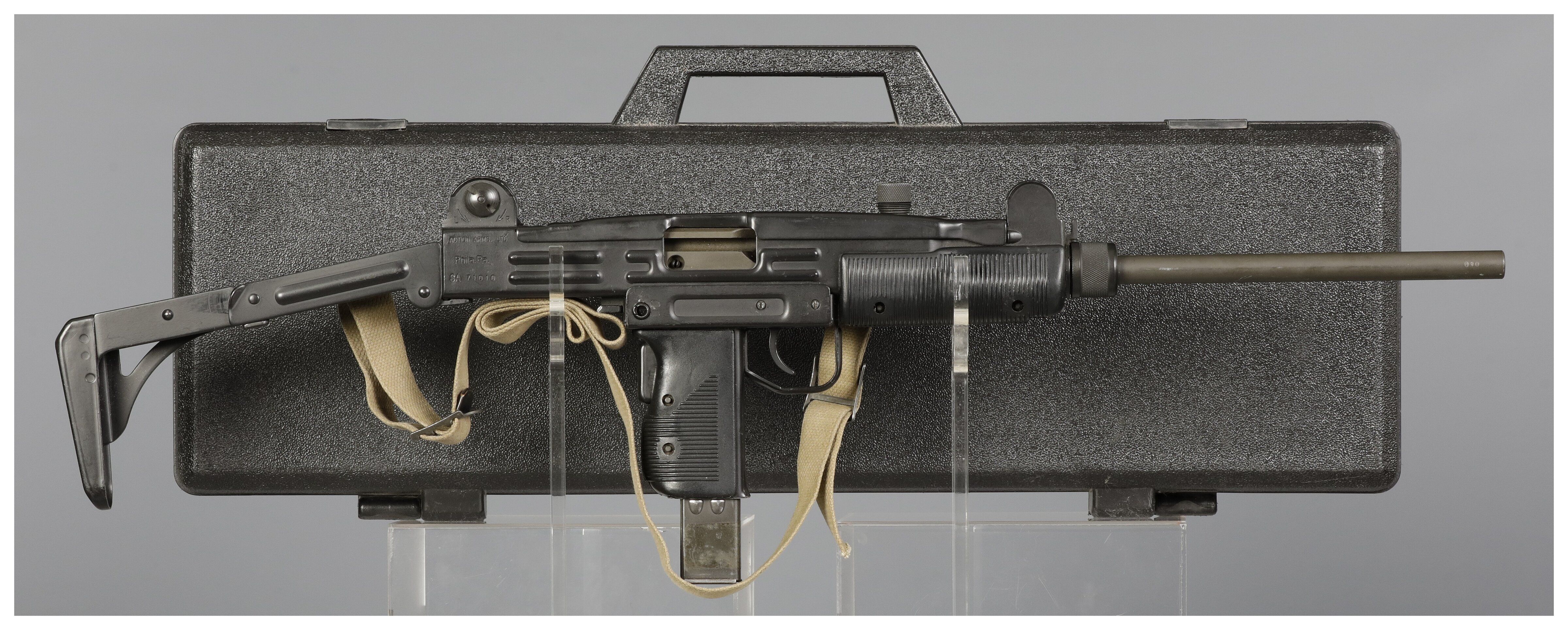I.M.I./Action Arms Uzi Model B Semi-Automatic Carbine with Case | Rock ...