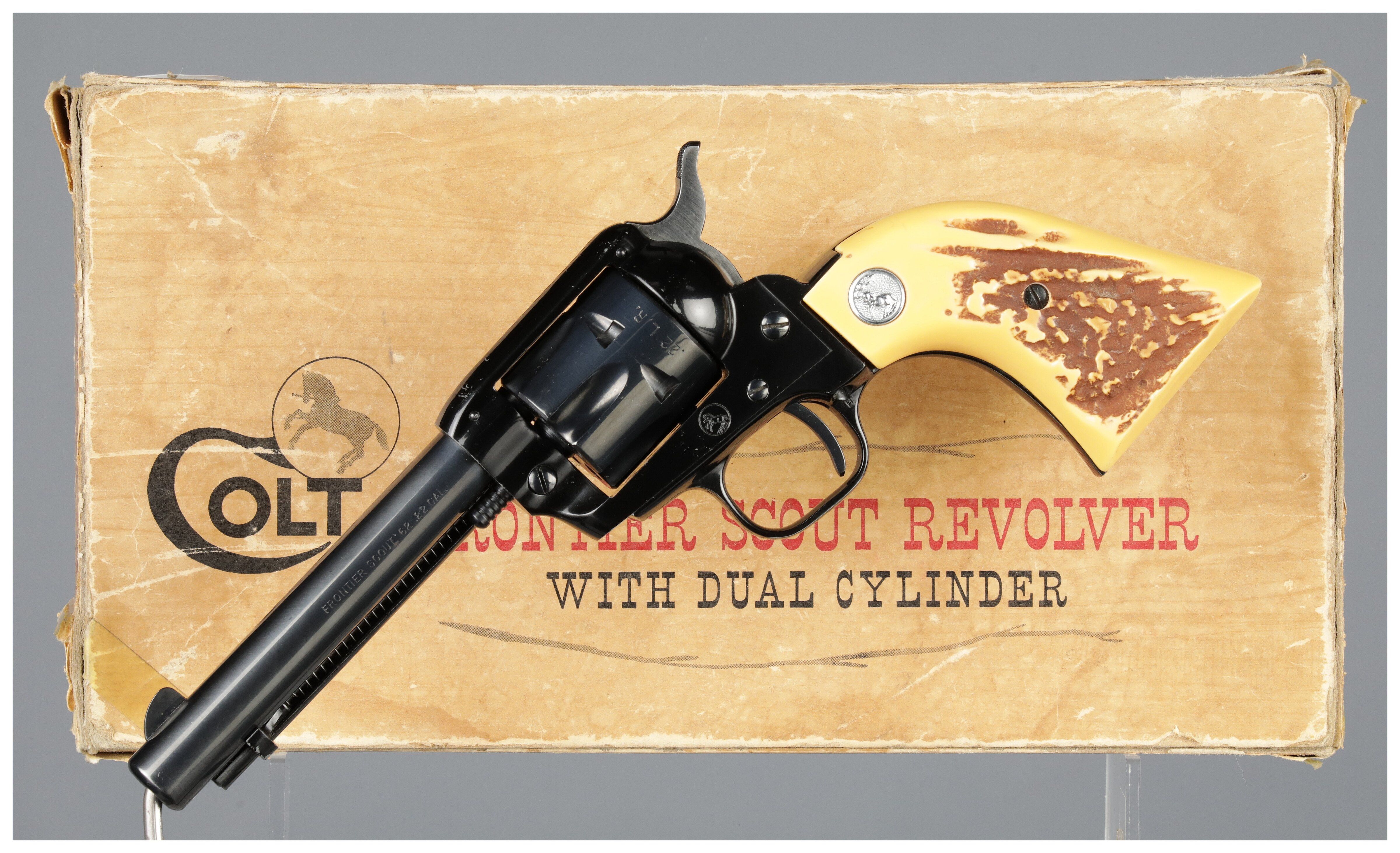 Colt Frontier Scout '62 Single Action Revolver with Box | Rock Island ...
