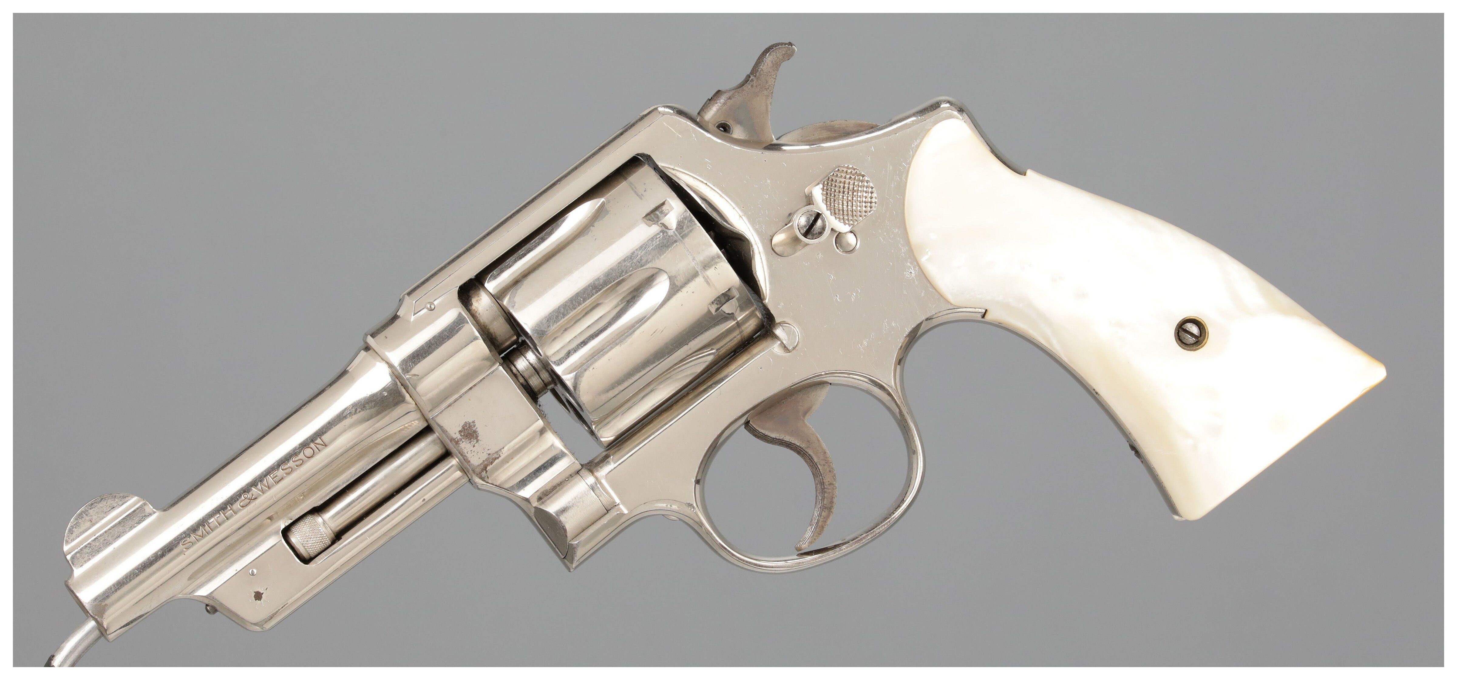 New Mexico Shipped S&W 44 Hand Ejector Revolver with Pearl Grips | Rock ...