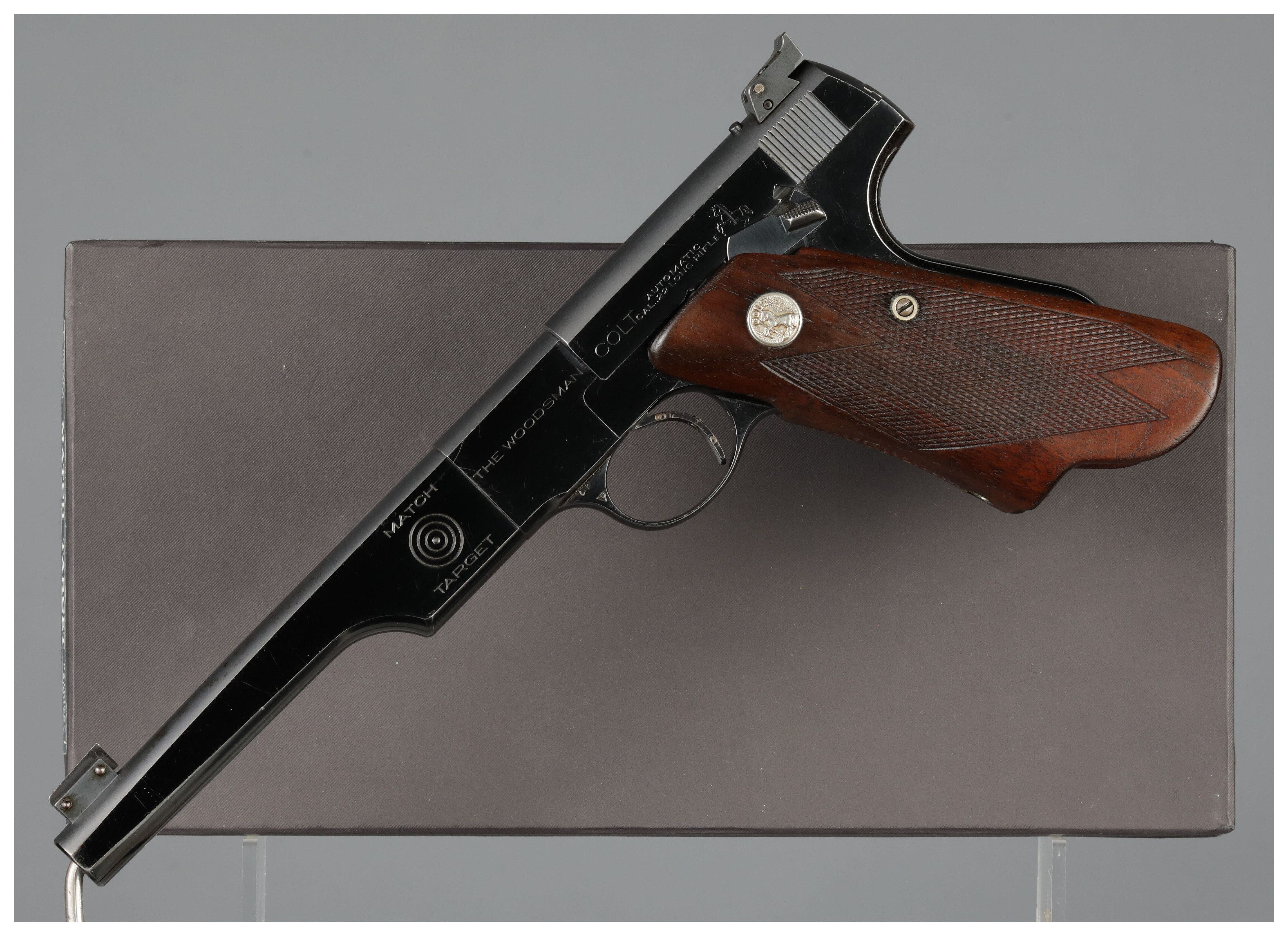 Pre-WWII Colt Woodsman Match Target Pistol with Factory Letter | Rock ...
