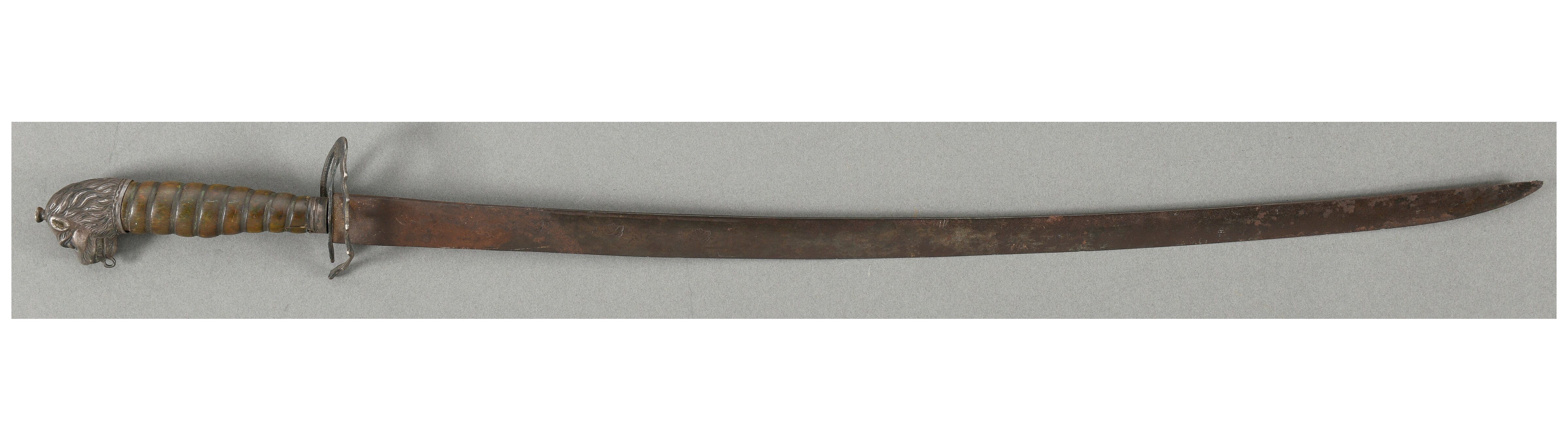 "Andrea Farara" Marked Lion Head Pommel Sword | Rock Island Auction