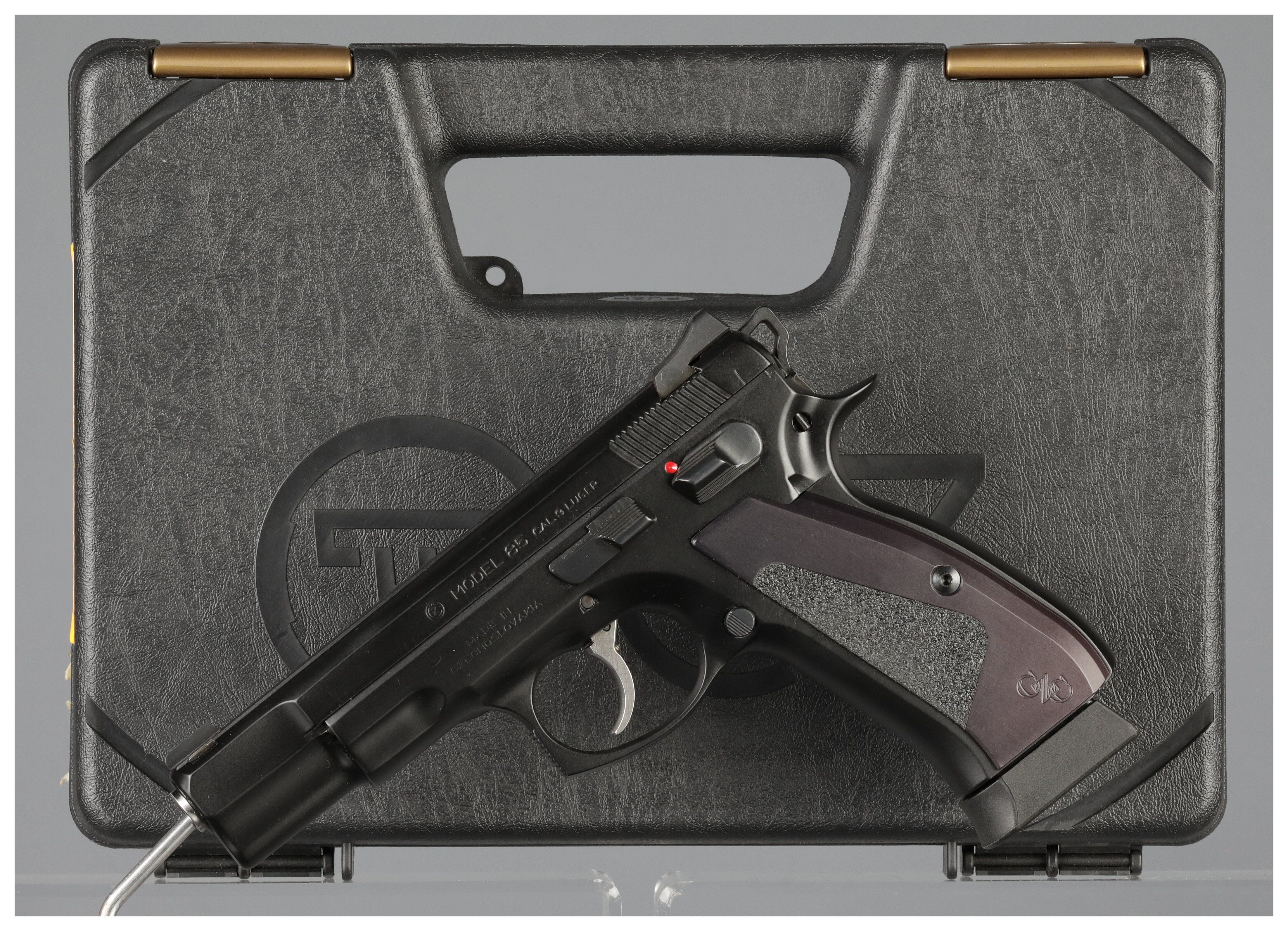 CZ Model 85 Combat Semi-Automatic Pistol with Case | Rock Island Auction
