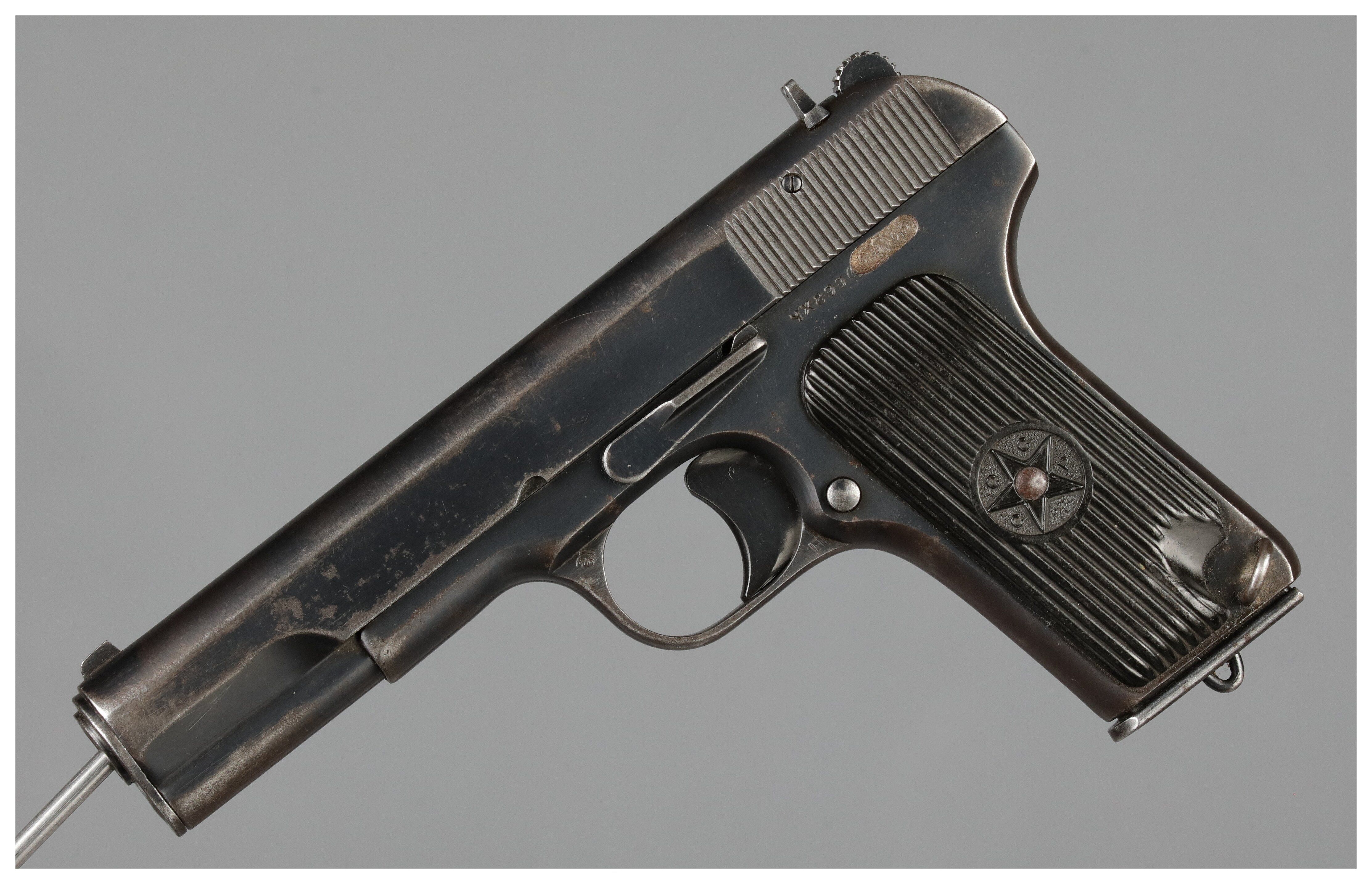 Soviet TT-33 Tokarev Semi-Automatic Pistol with Holster | Rock Island ...