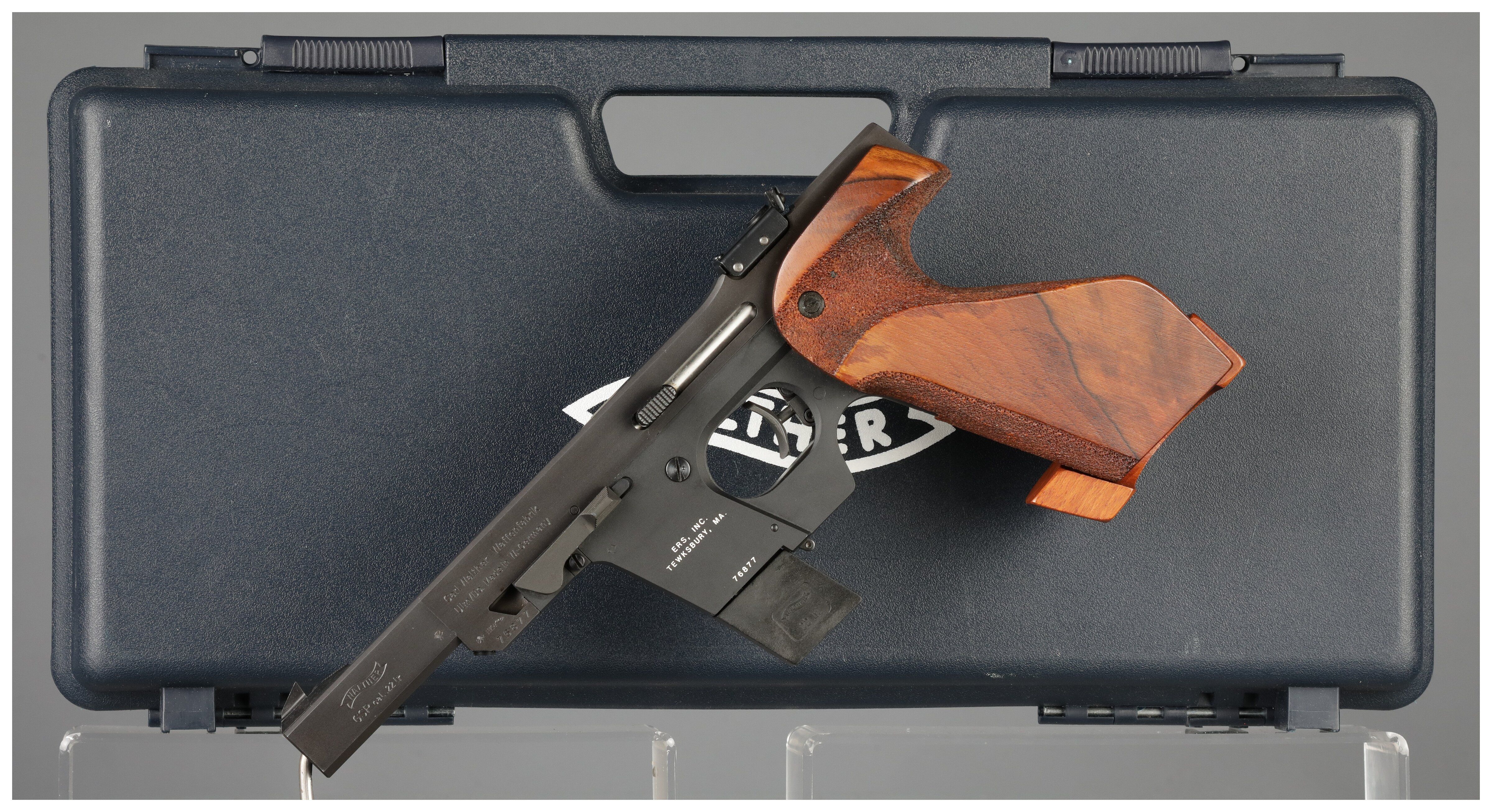Walther GSP Semi-Automatic Target Pistol with Case | Rock Island Auction
