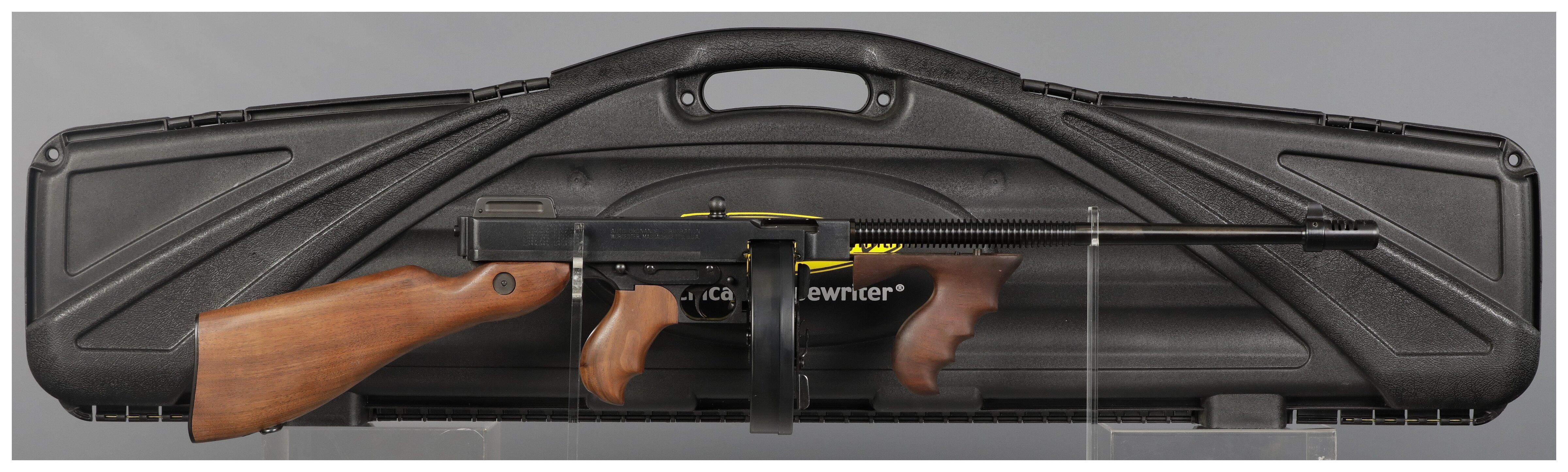 Auto Ordnance Model 1927 A1 Thompson Rifle with Drum Magazine | Rock ...