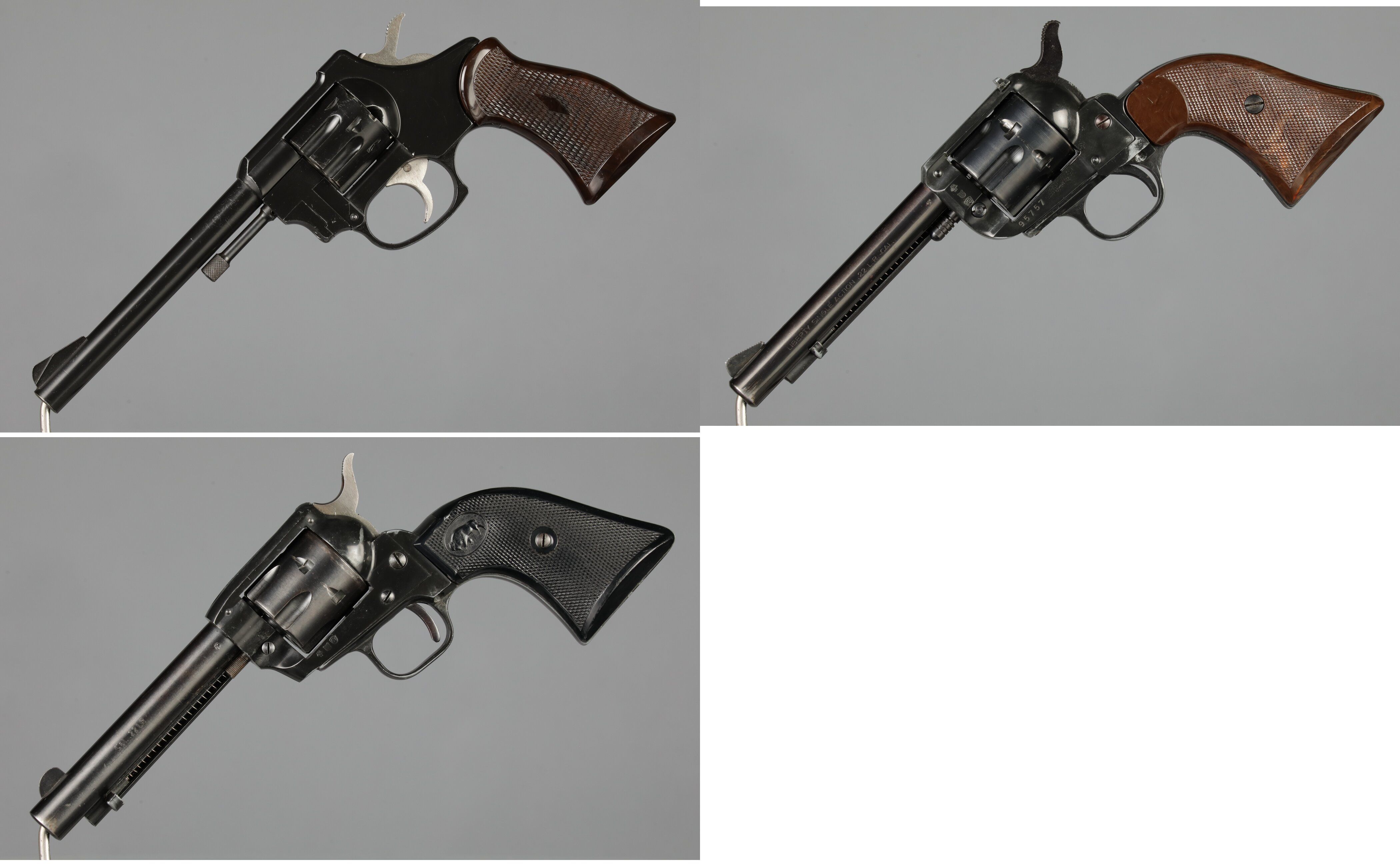 Three .22 LR Caliber Revolvers | Rock Island Auction