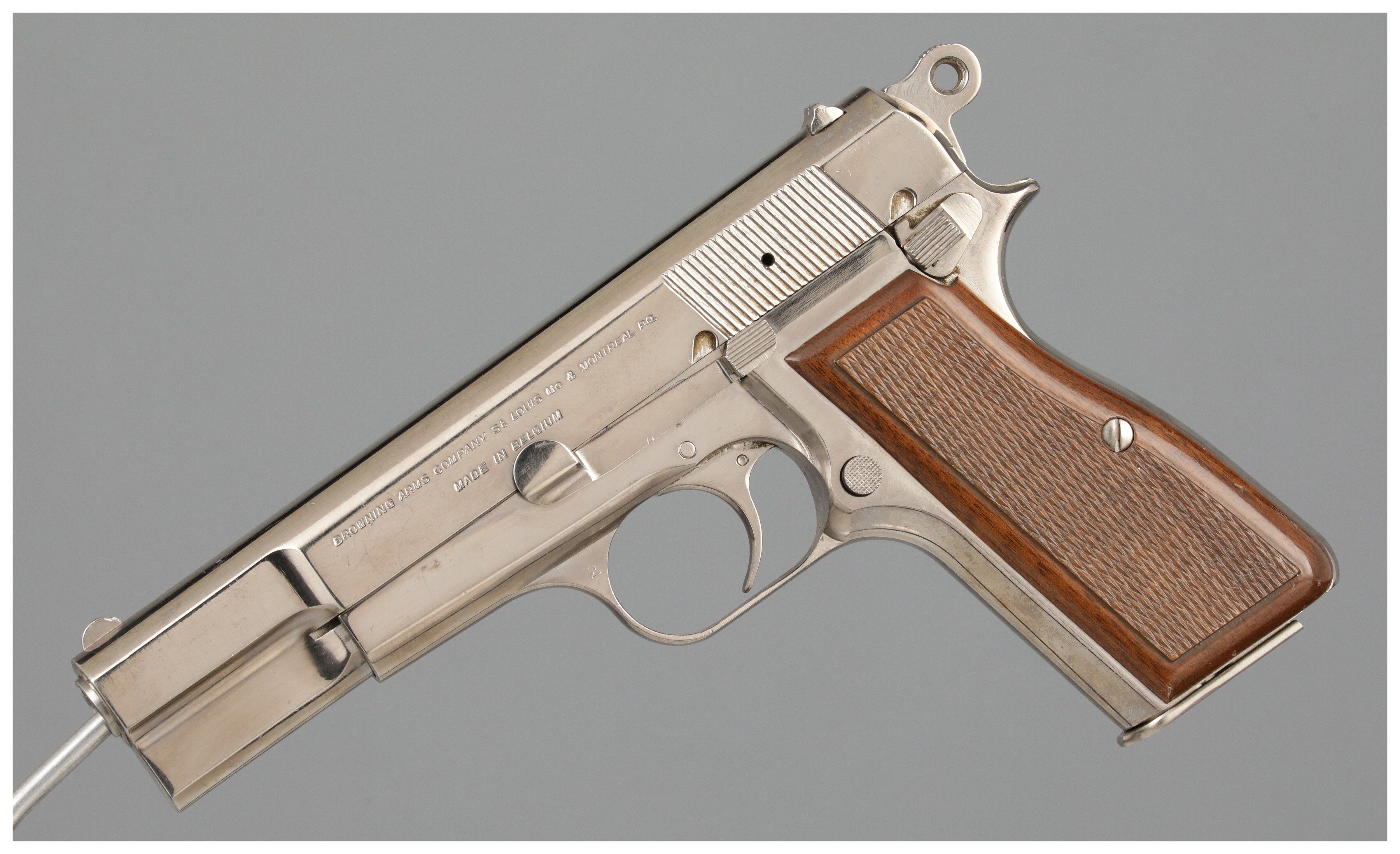 Belgian Browning High-Power Semi-Automatic Pistol | Rock Island Auction