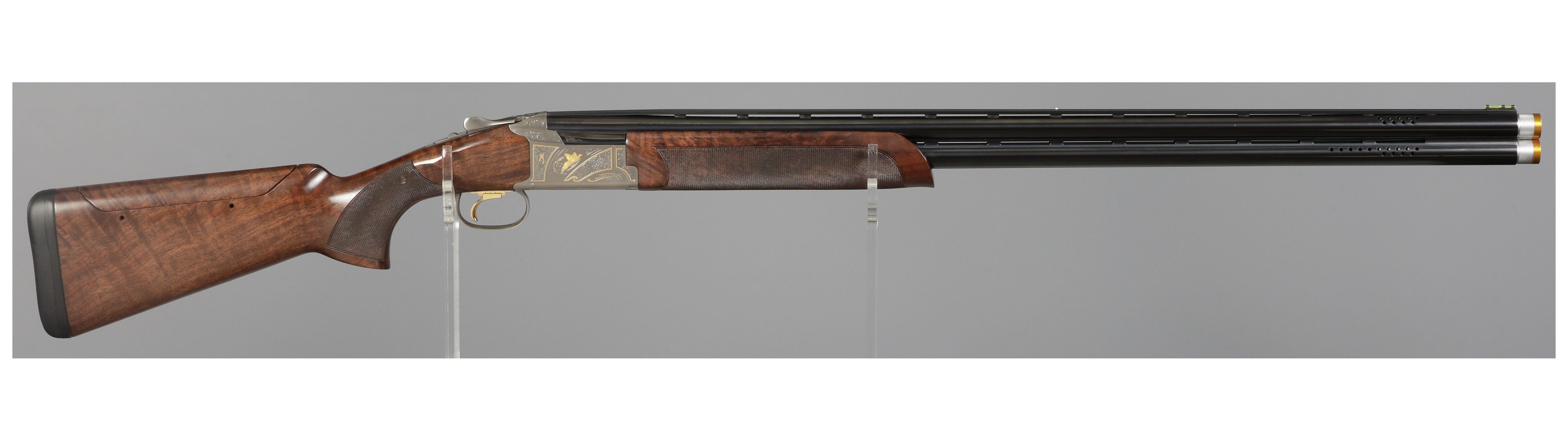 Engraved and Accented Browning Citori 725 Golden Clays Shotgun | Rock ...
