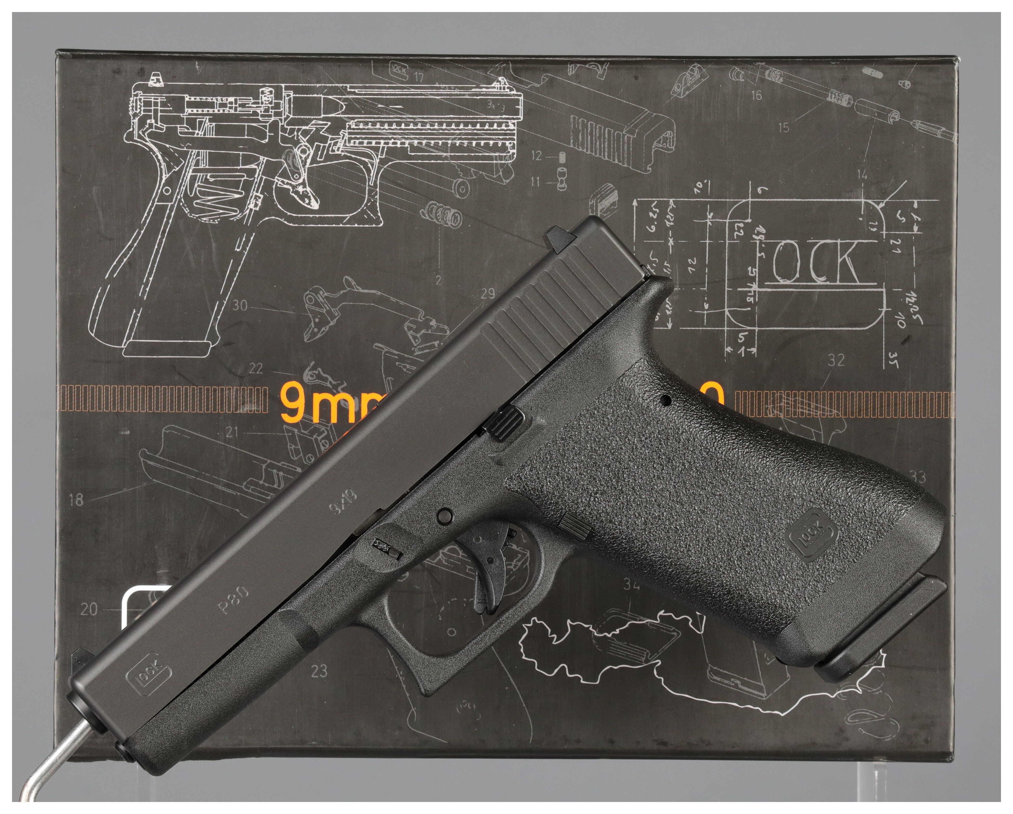 Glock Model P80 Classic Edition Semi-Automatic Pistol with Box | Rock ...