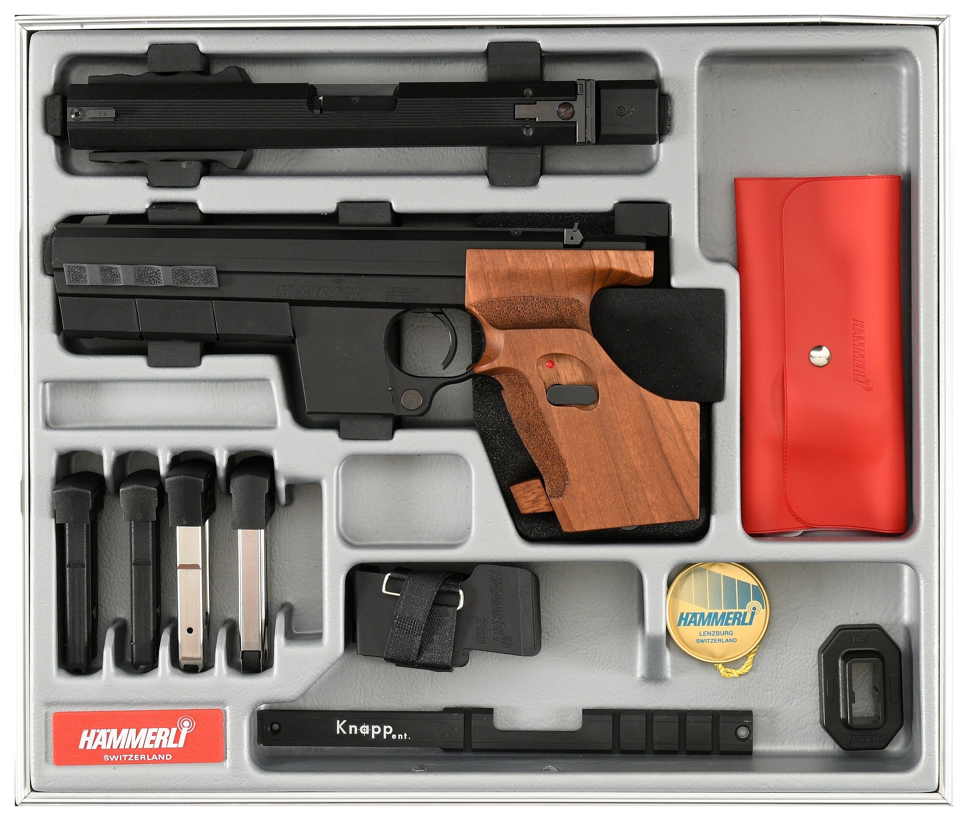 Hammerli Model 280 Semi-Automatic Pistol with Case | Rock Island Auction
