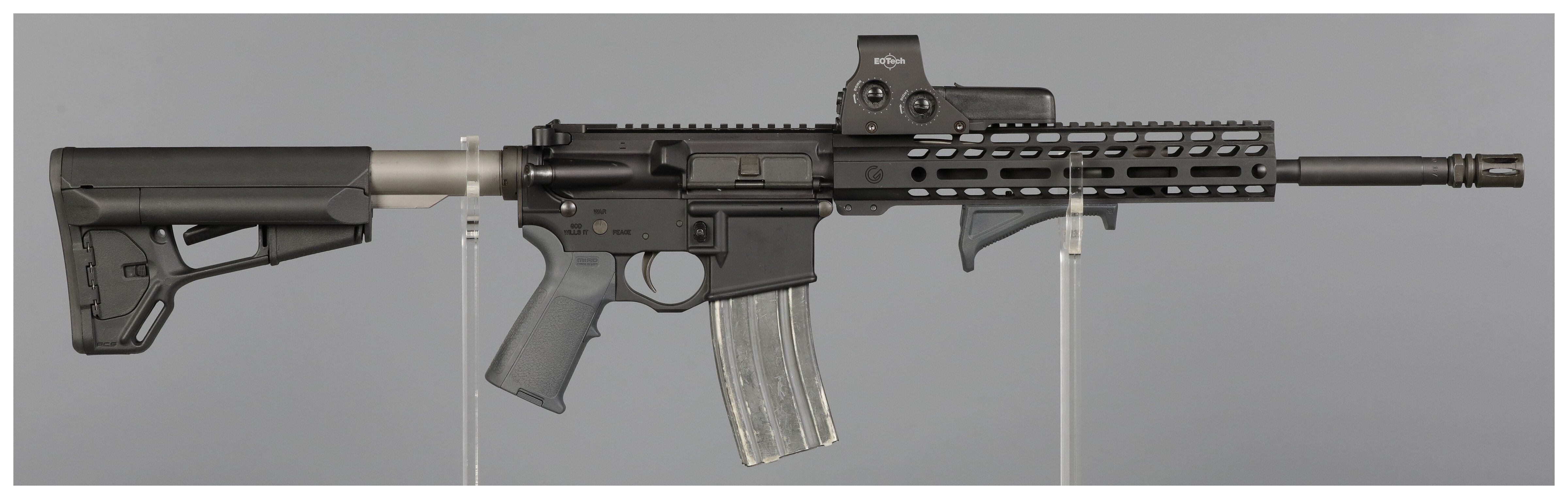 Spike's Tactical Model ST15 Semi-Automatic Rifle with Holo Sight | Rock ...