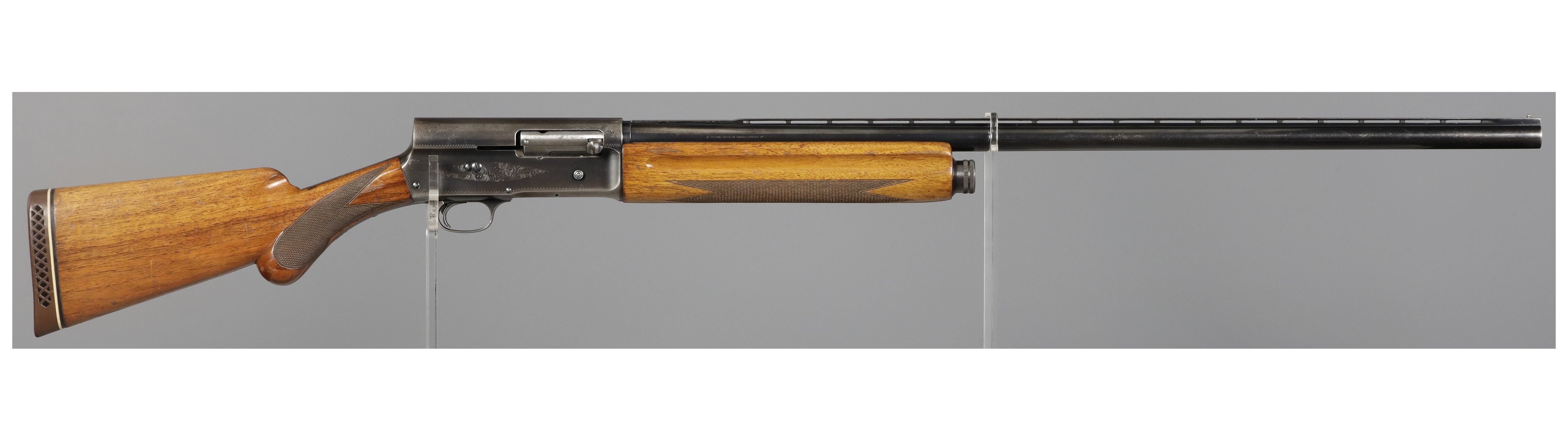 Factory Engraved Belgian Browning Auto 5 Magnum Shotgun | Rock Island ...