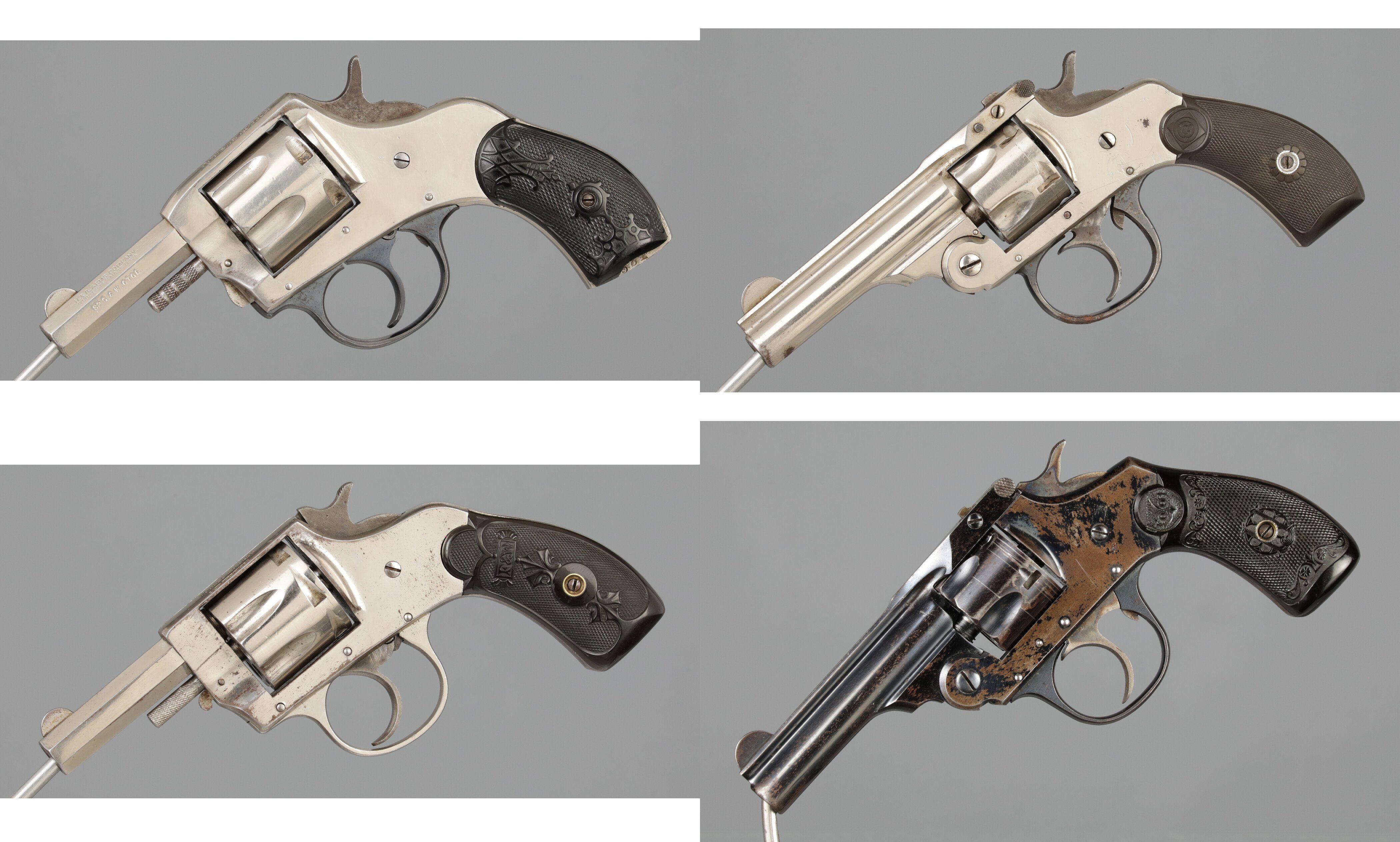Four Double Action Revolvers | Rock Island Auction