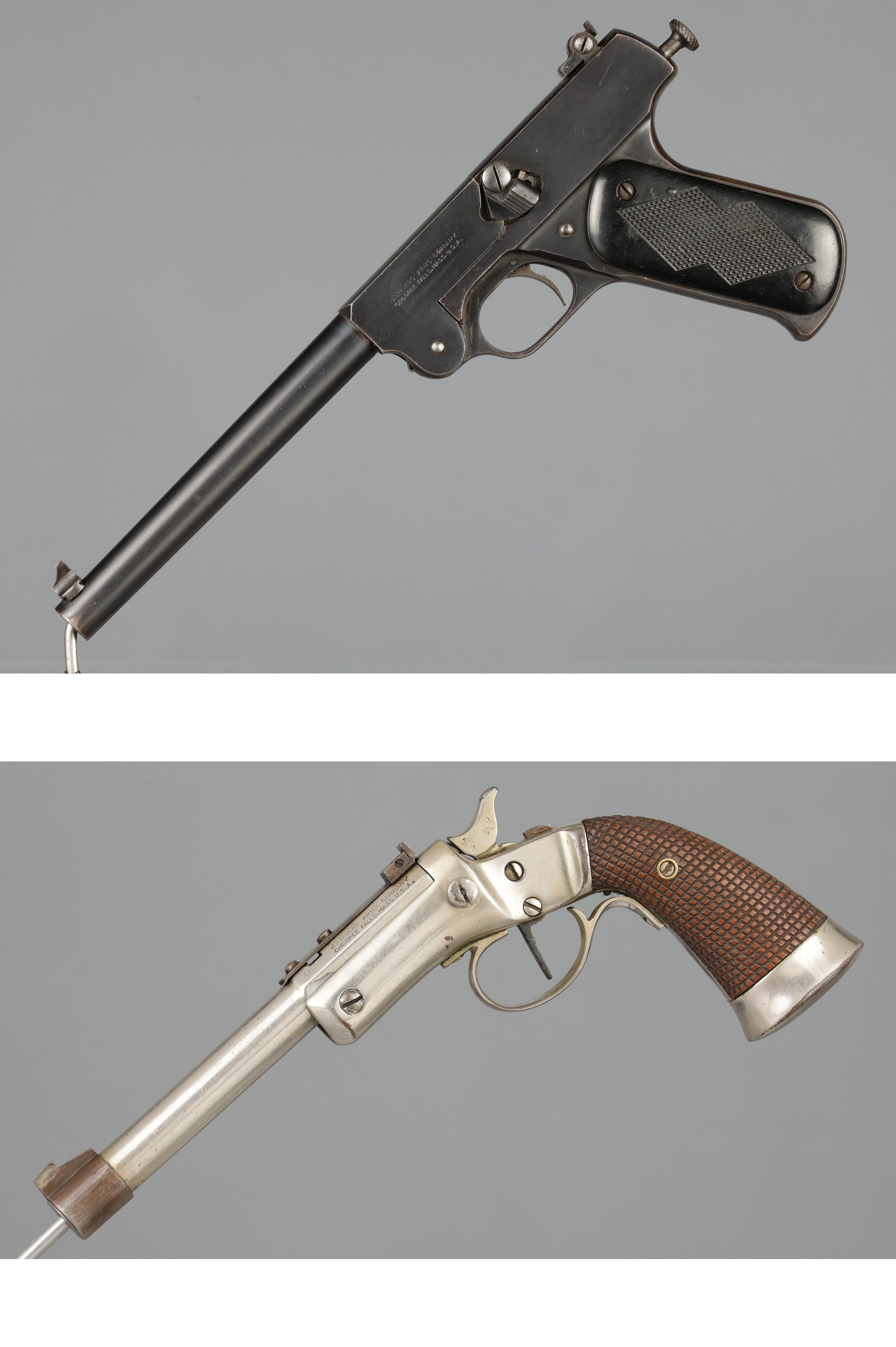 Two Stevens Single Shot Pistols | Rock Island Auction