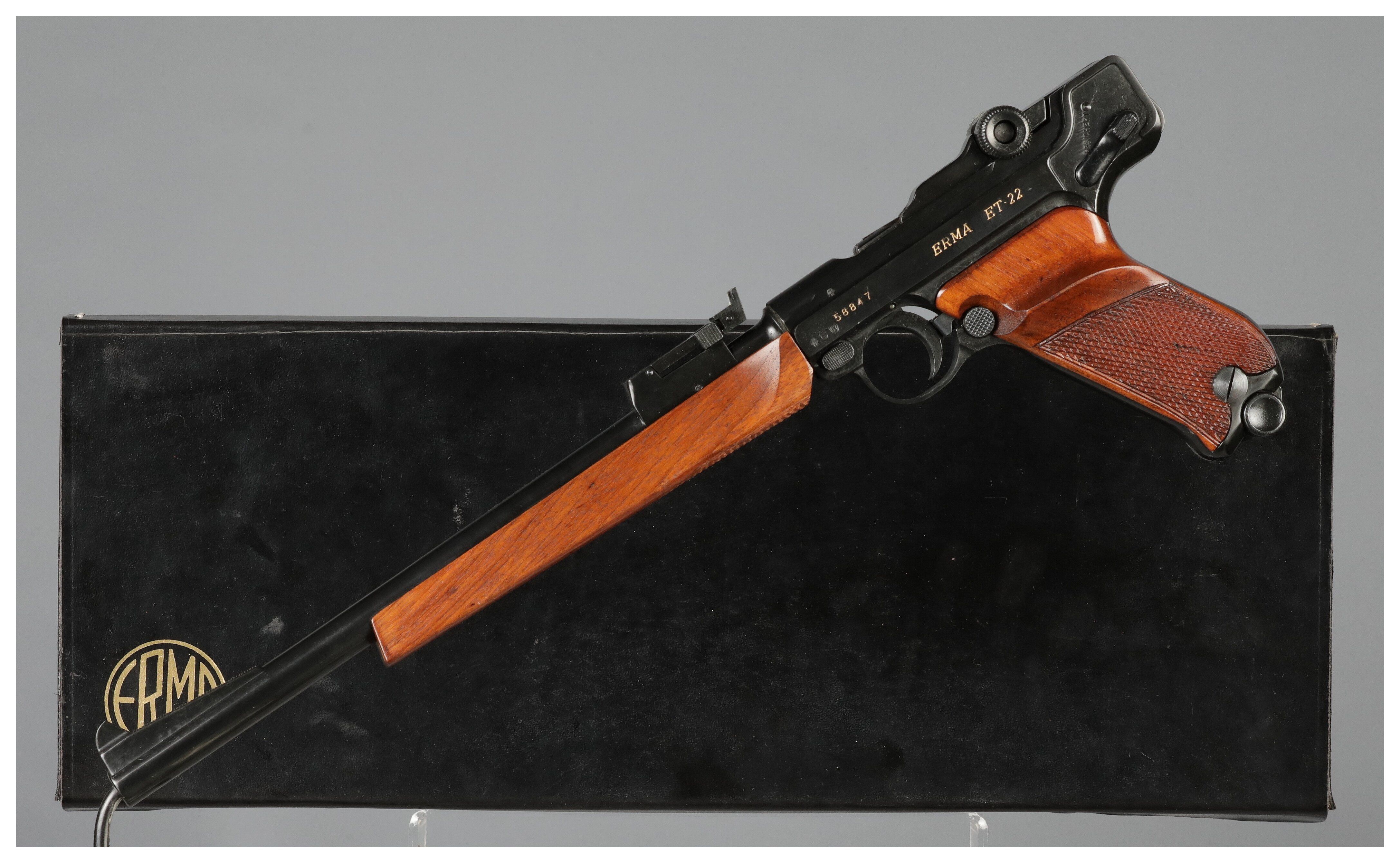 Erma Werke Model ET-22 Semi-Automatic Pistol with Box | Rock Island Auction