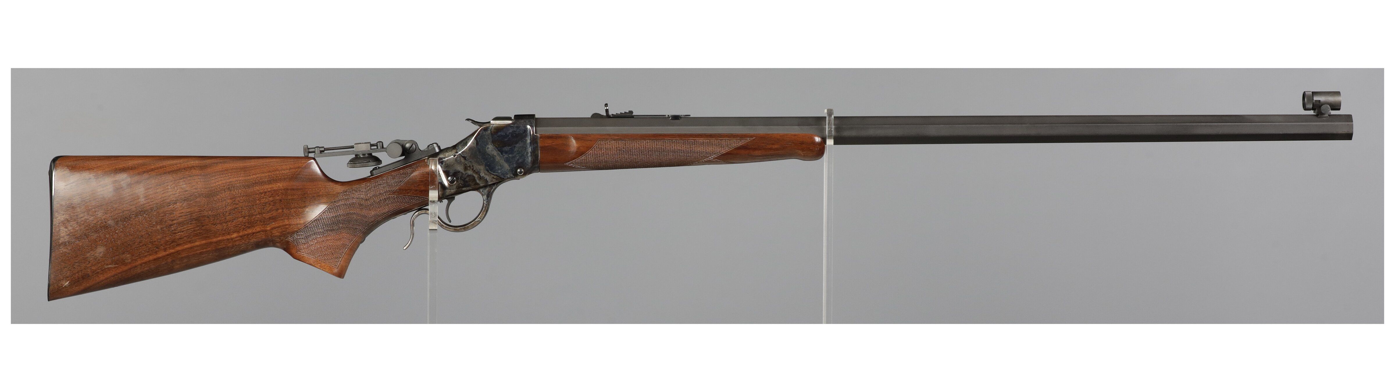 Pedersoli/Taylor's & Co. Target Hi-Wall Single Shot Rifle | Rock Island ...