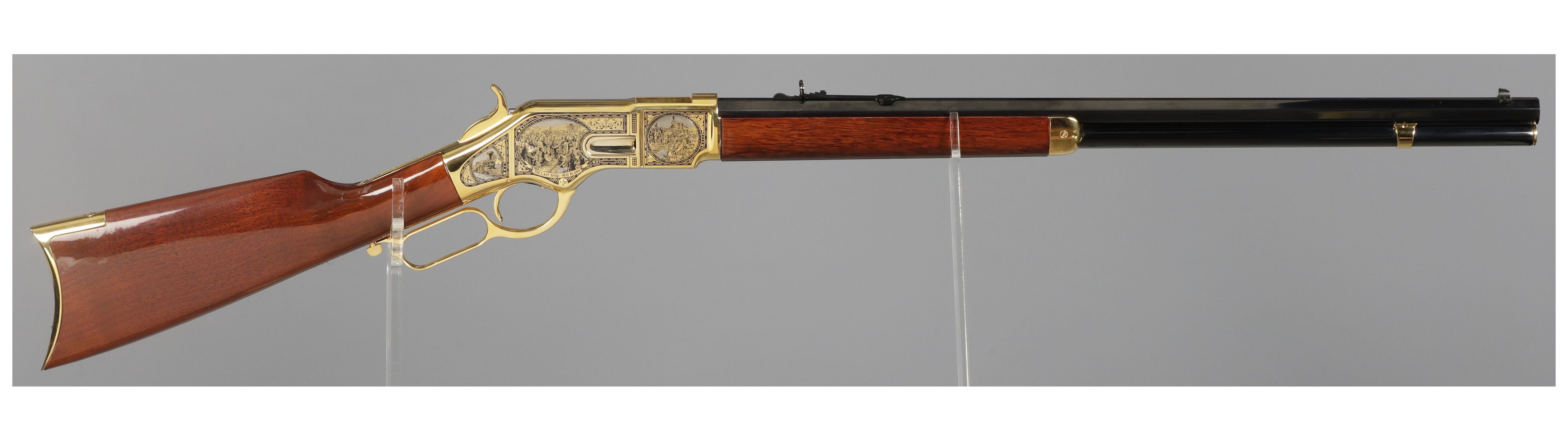 Limited Edition Uberti Transcontinental Railroad Model 66 Rifle | Rock ...