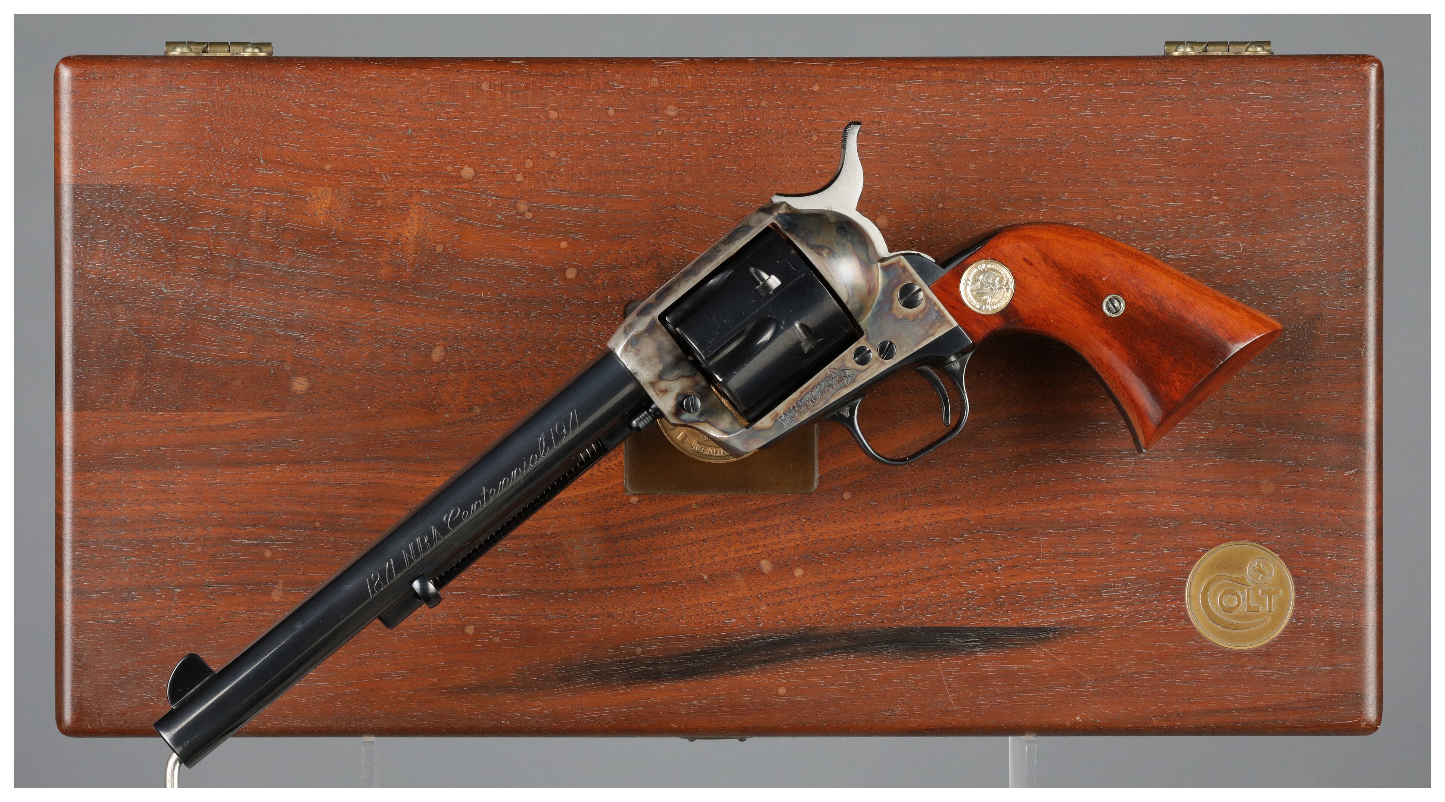 Cased Colt NRA Centennial Single Action Army Revolver | Rock Island Auction