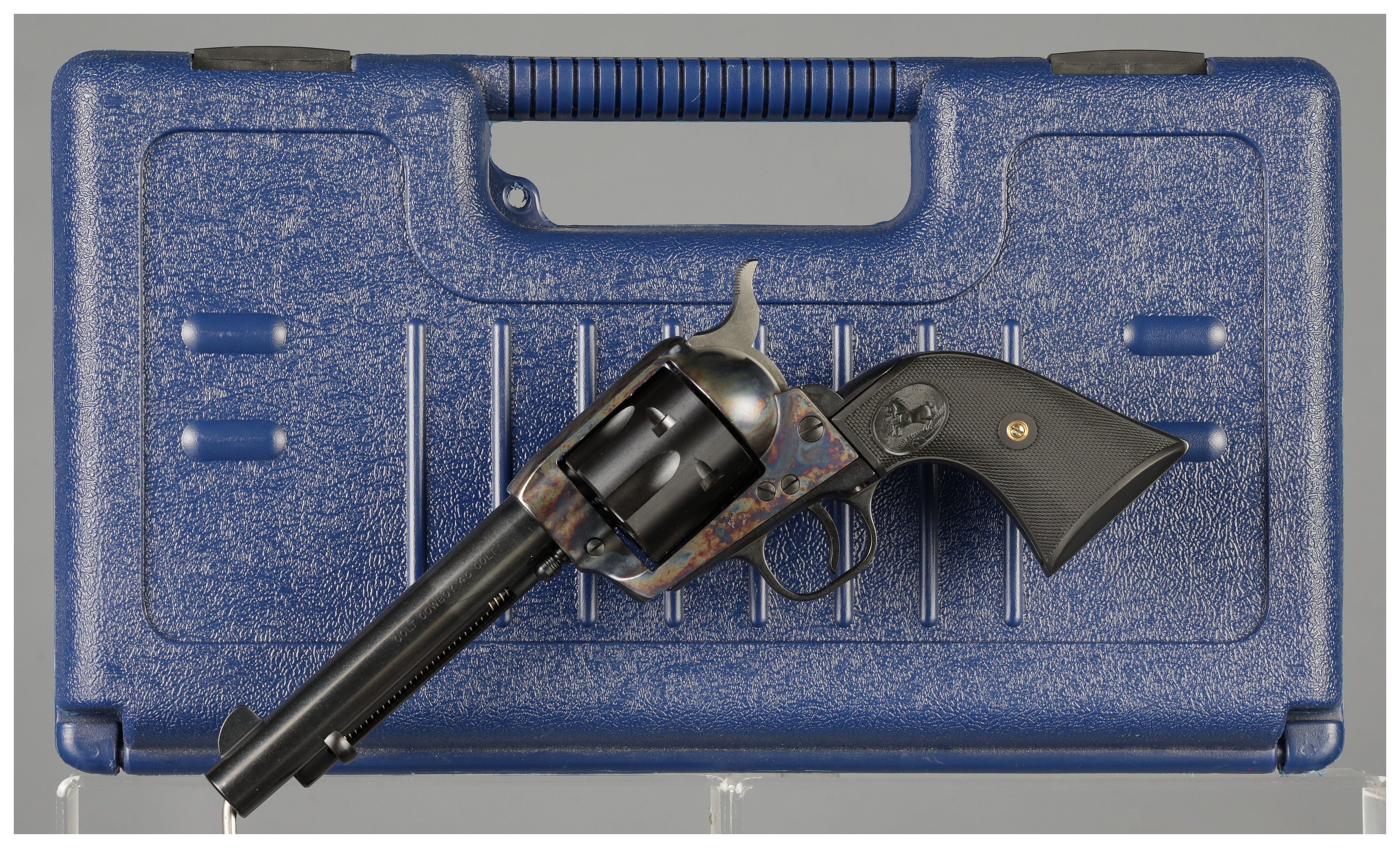 Colt Cowboy Single Action Army Revolver with Case | Rock Island Auction