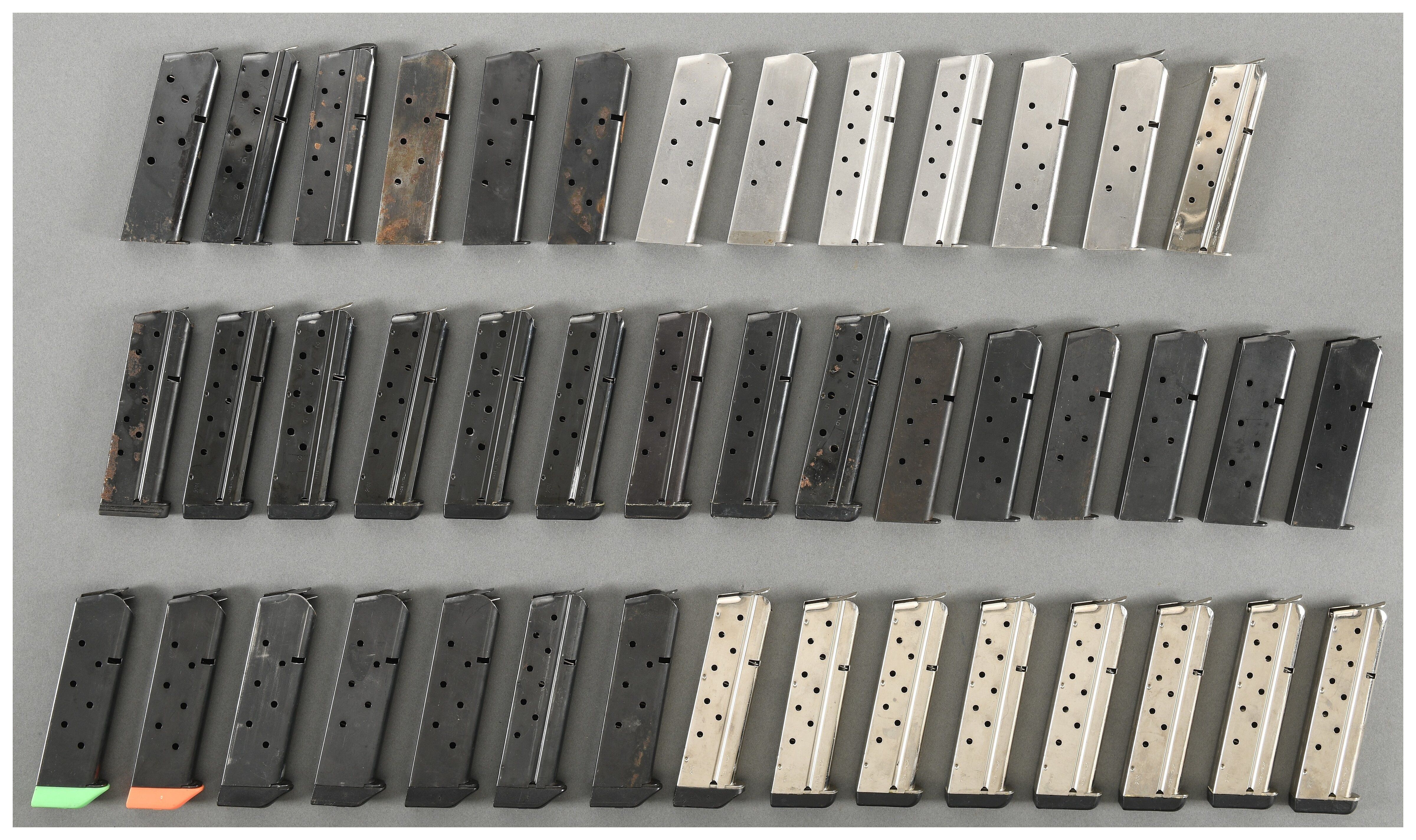 Large Grouping of Model 1911 Pattern Magazines | Rock Island Auction