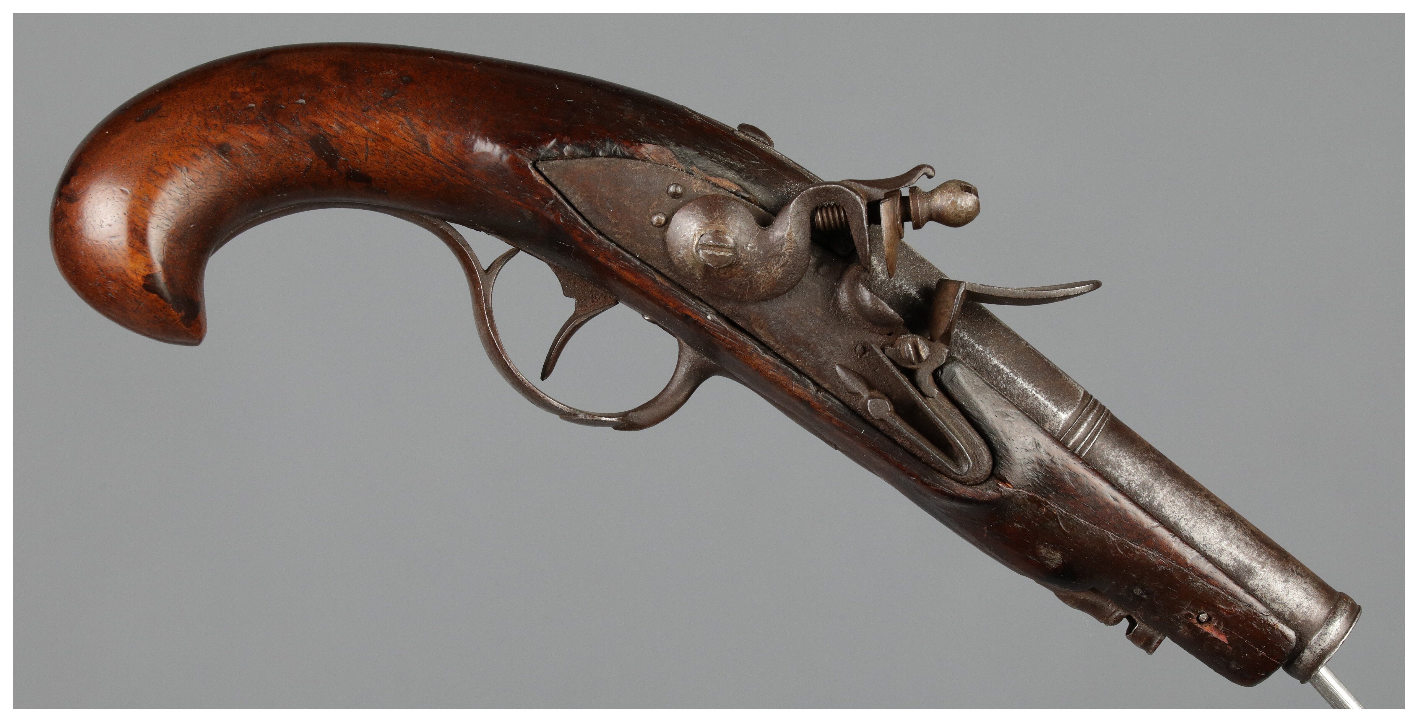European Flintlock Coat Pistol | Rock Island Auction