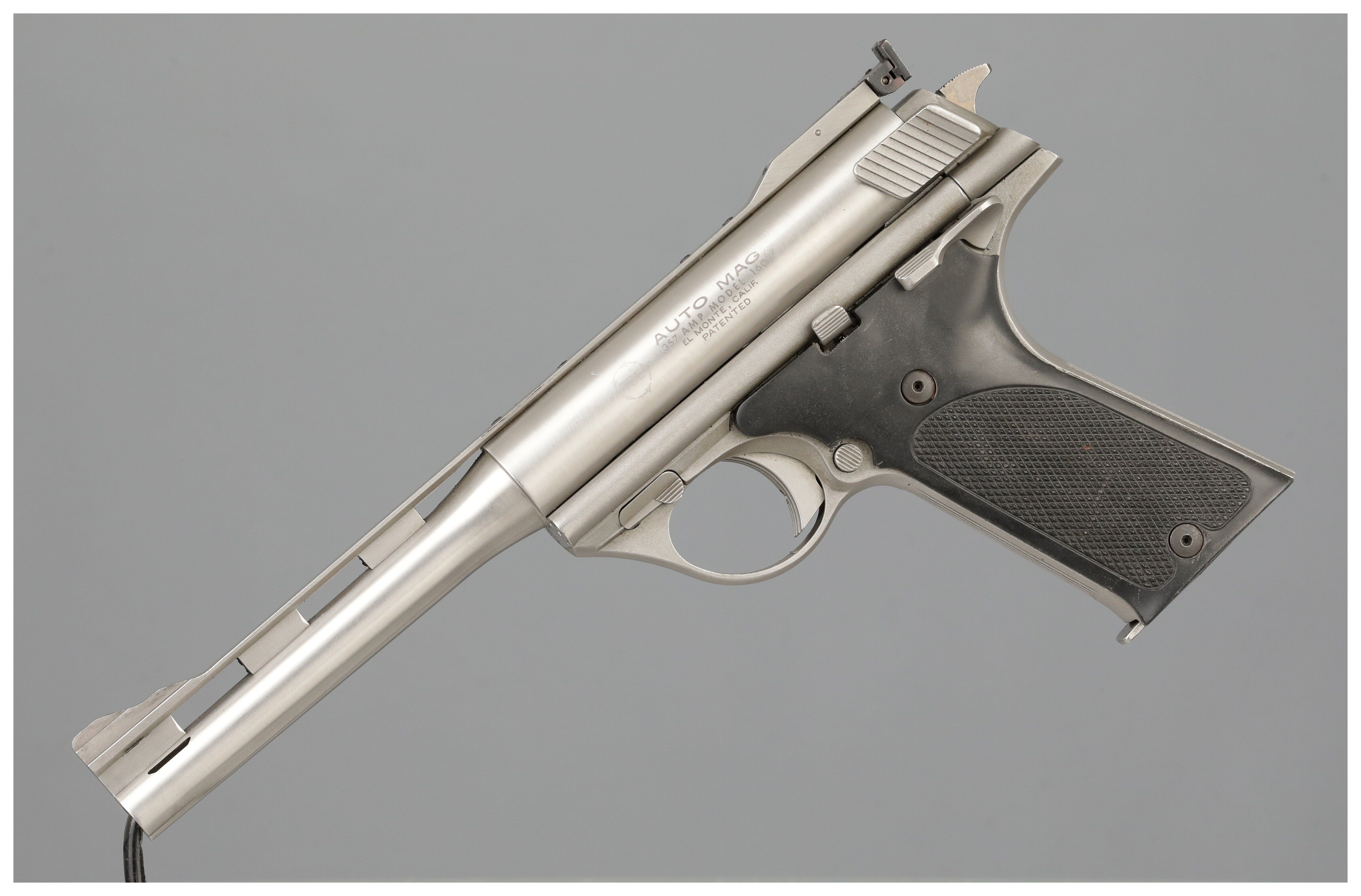 C&R El Monte TDE Auto Mag Model 16 Pistol Number "B00080" | Rock Island ...