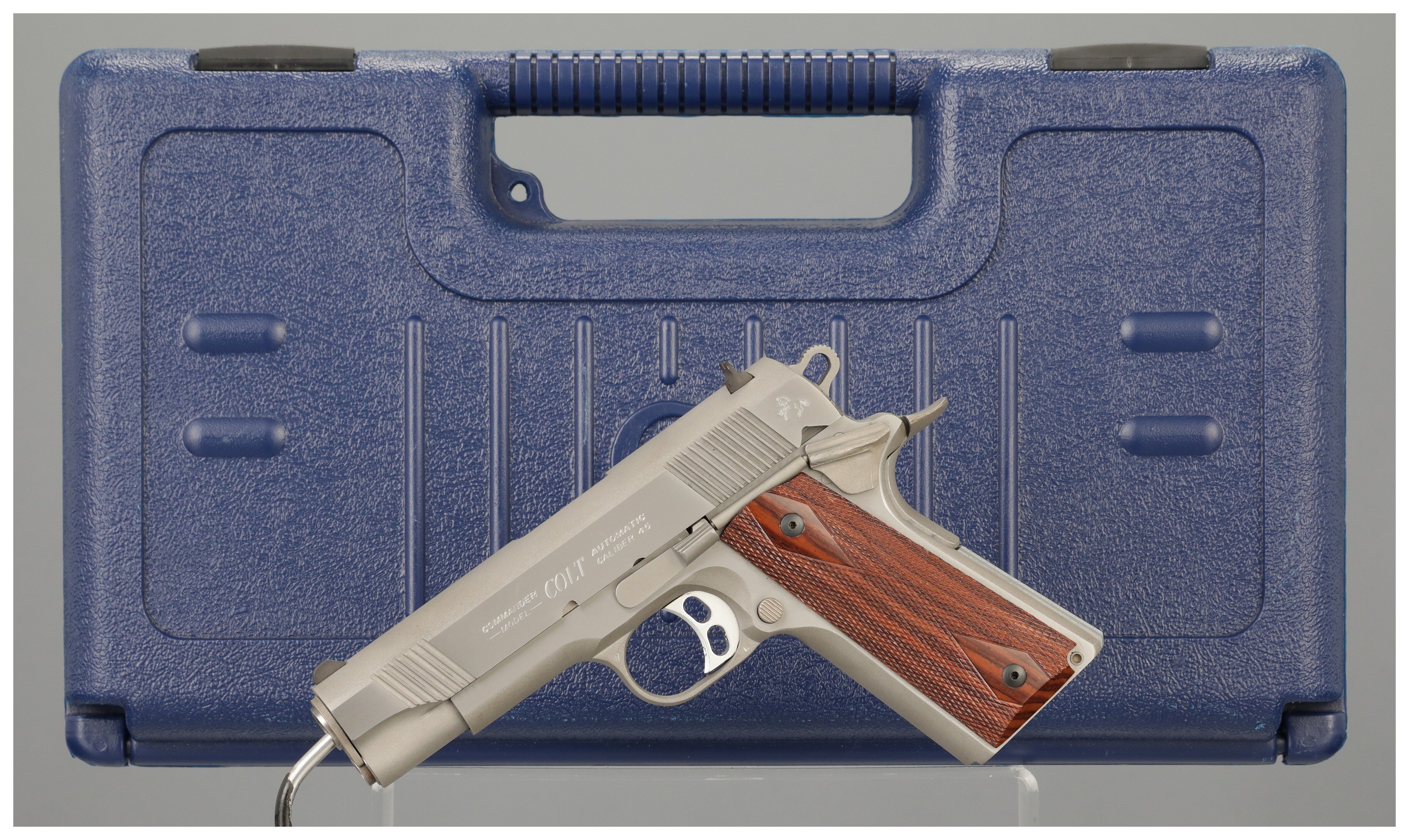 Colt Combat Commander Semi-Automatic Pistol with Case | Rock Island Auction