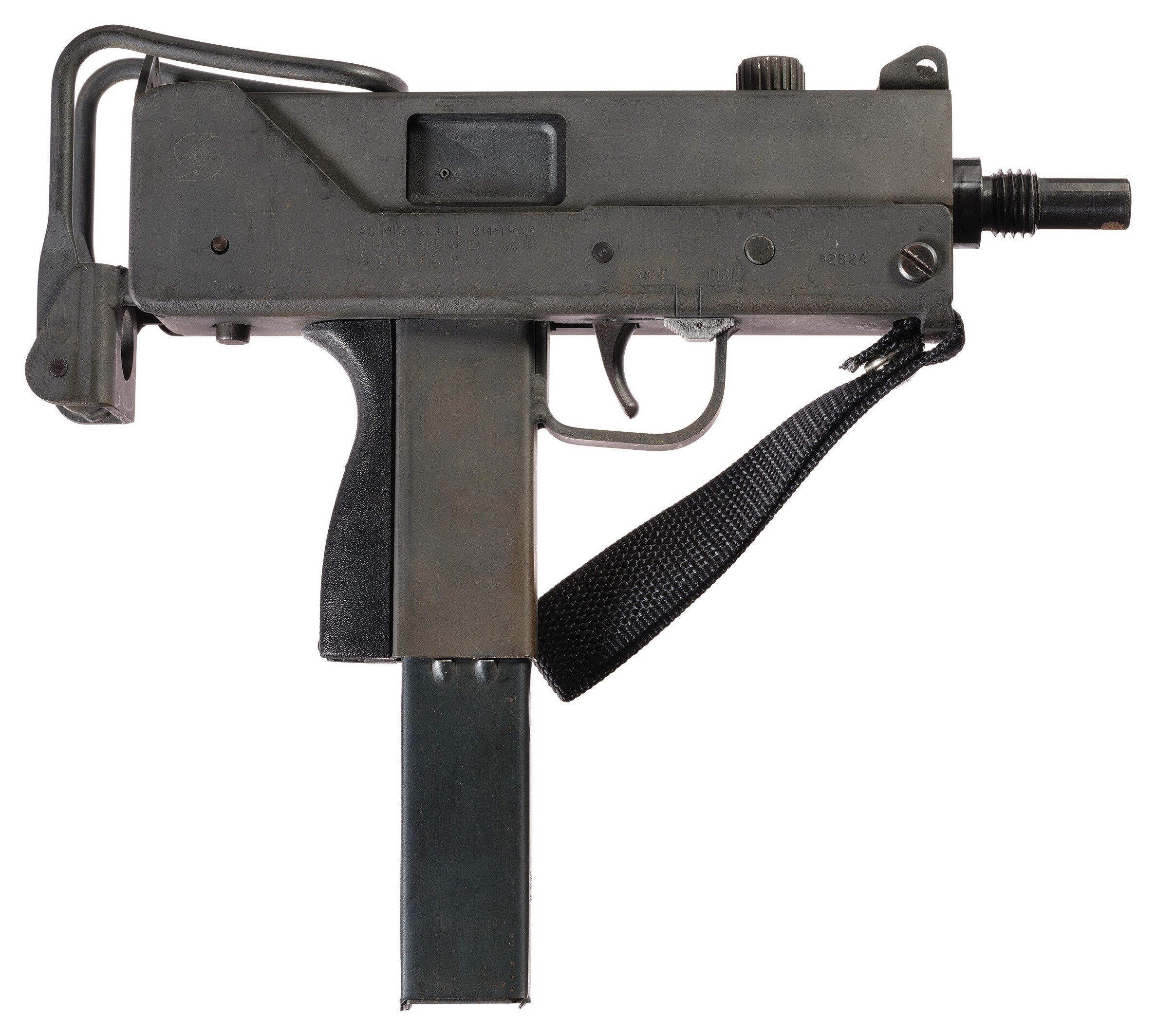 RPB/MAC M10-A1, Class III/NFA Fully Transferable Machine Gun | Rock ...