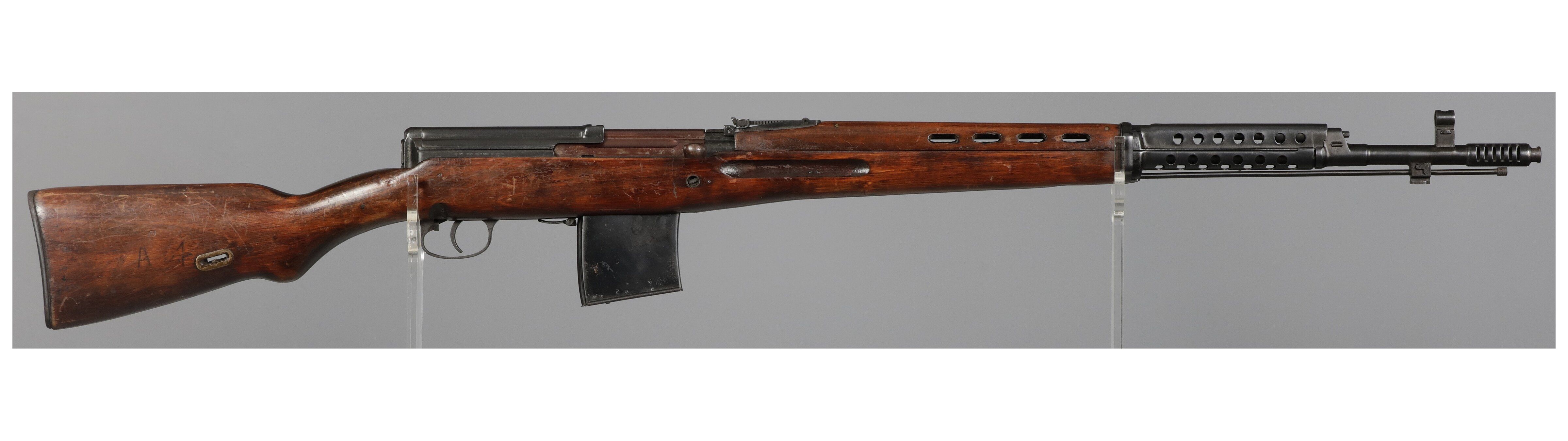 WWII Era Soviet Podolsk Arsenal SVT-40 Semi-Automatic Rifle | Rock ...