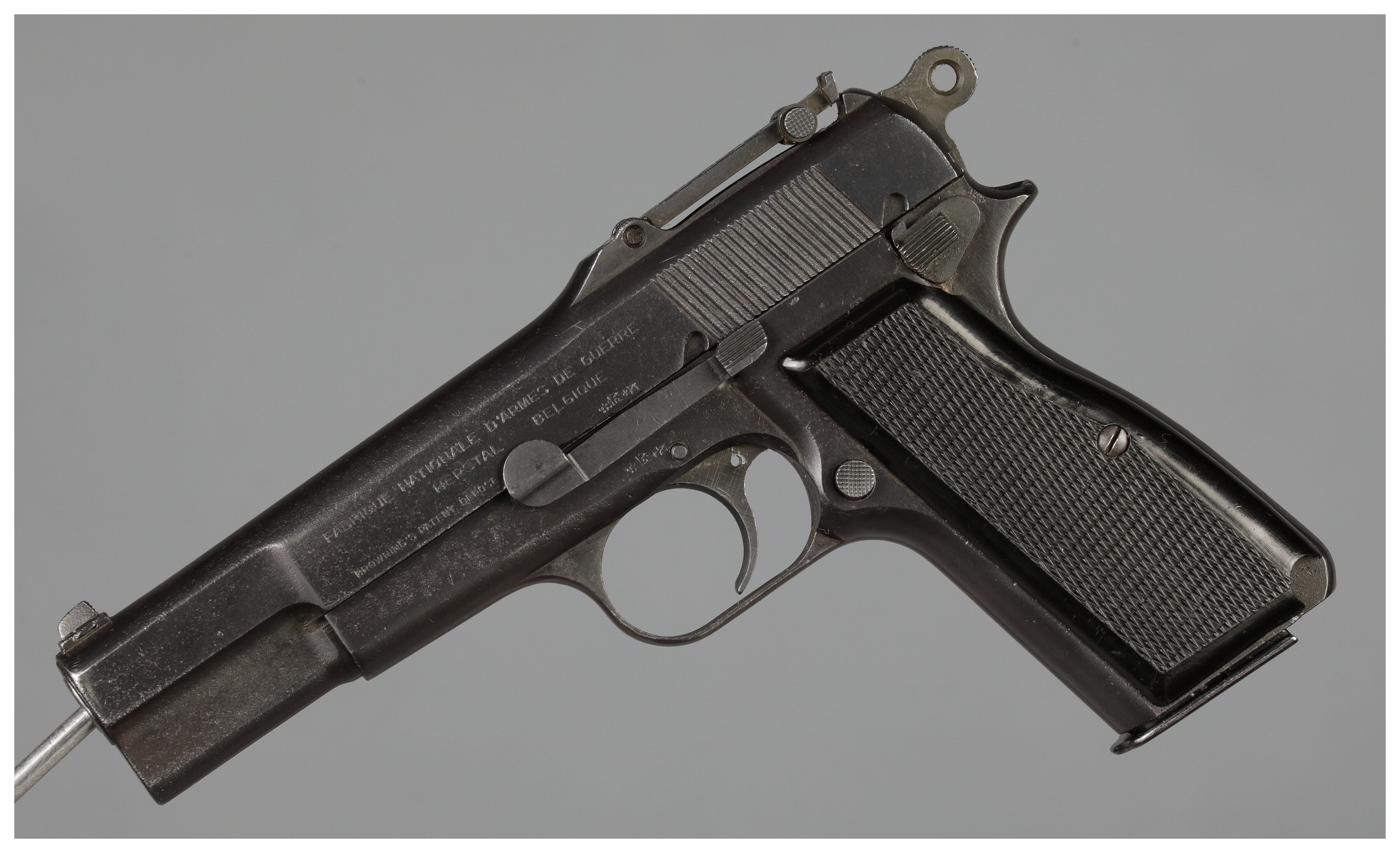 Pre-WWII Belgian FN M1935 High-Power Pistol | Rock Island Auction