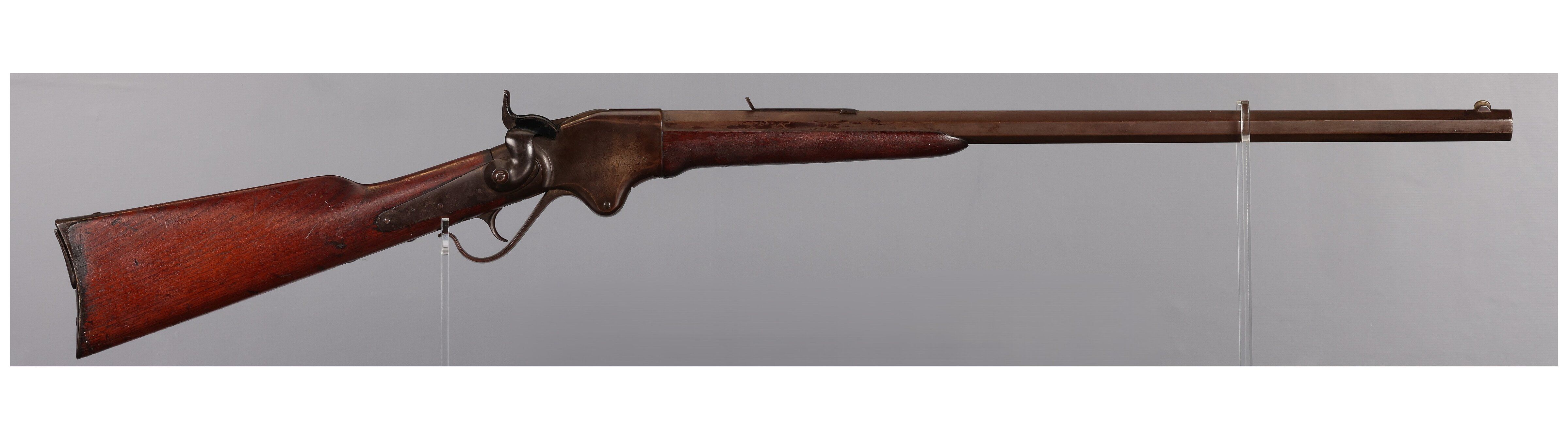 Desirable Frontier Issued Spencer Model 1860 Sporting Rifle | Rock ...