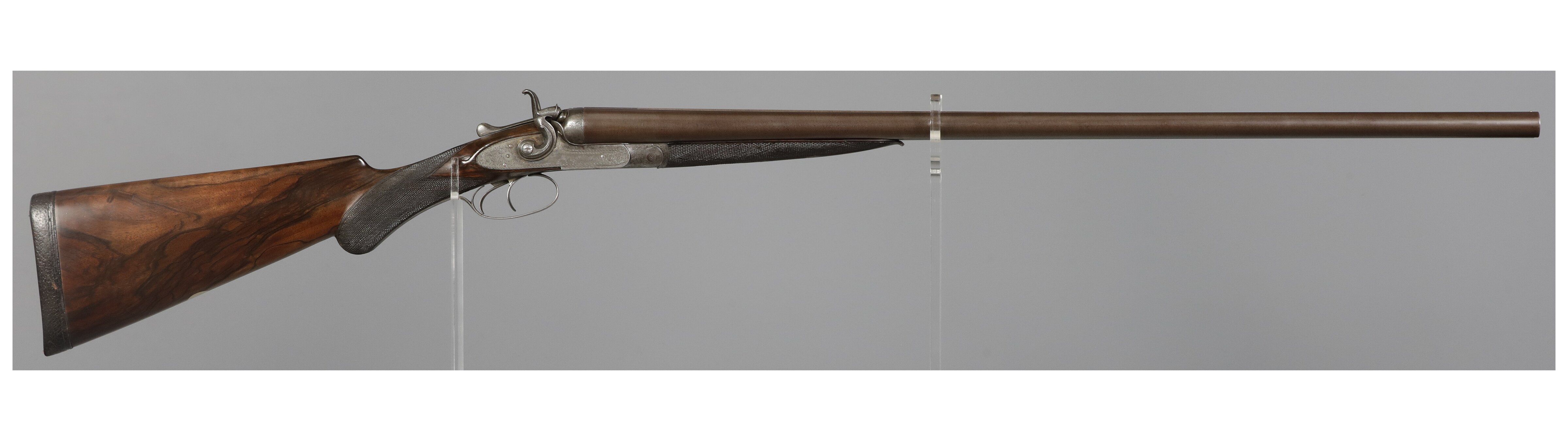 Engraved W & C Scott & Son Double Barrel Hammer Shotgun | Rock Island ...