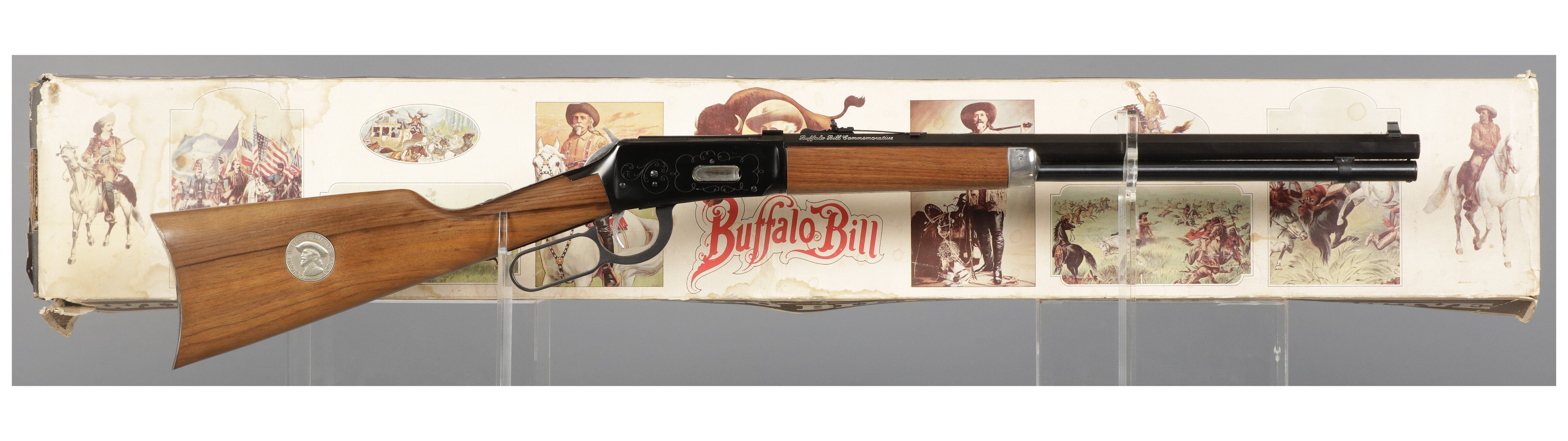 Winchester Buffalo Bill Commemorative Model 94 Carbine with Box | Rock ...