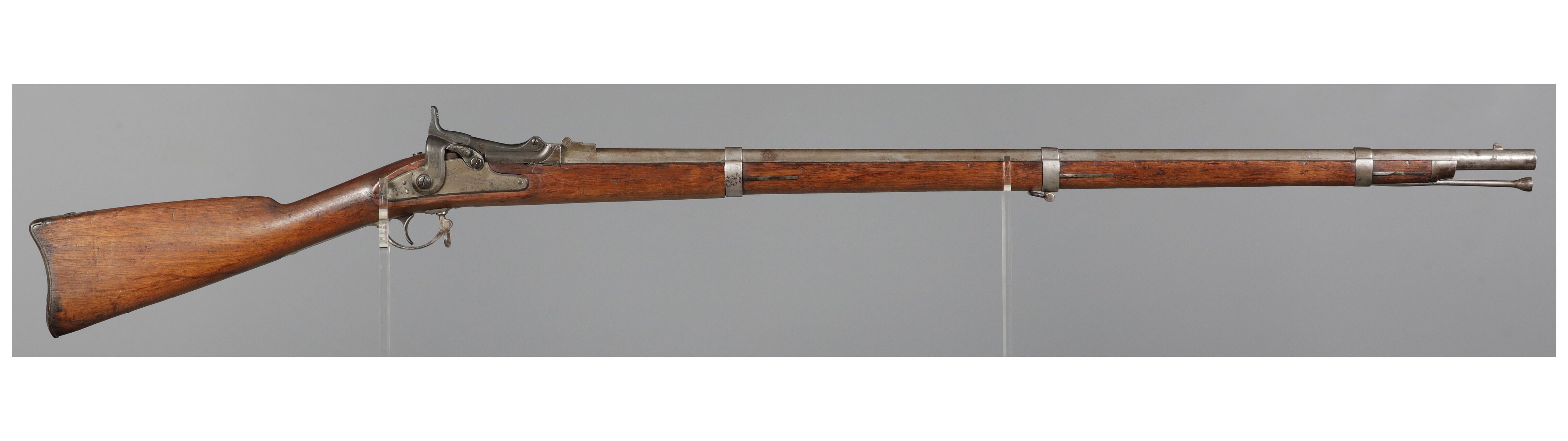 Desirable US Springfield Model 1865 First Allin Conversion Rifle | Rock ...