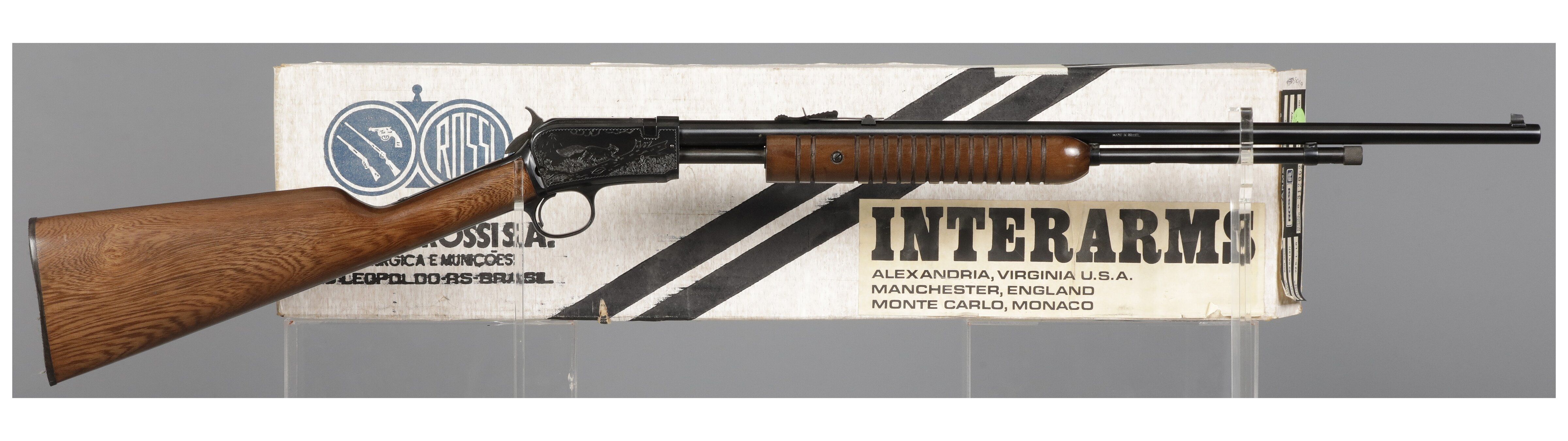 Limited Edition Factory Engraved Rossi Amadeo Model 62SA Rifle | Rock ...