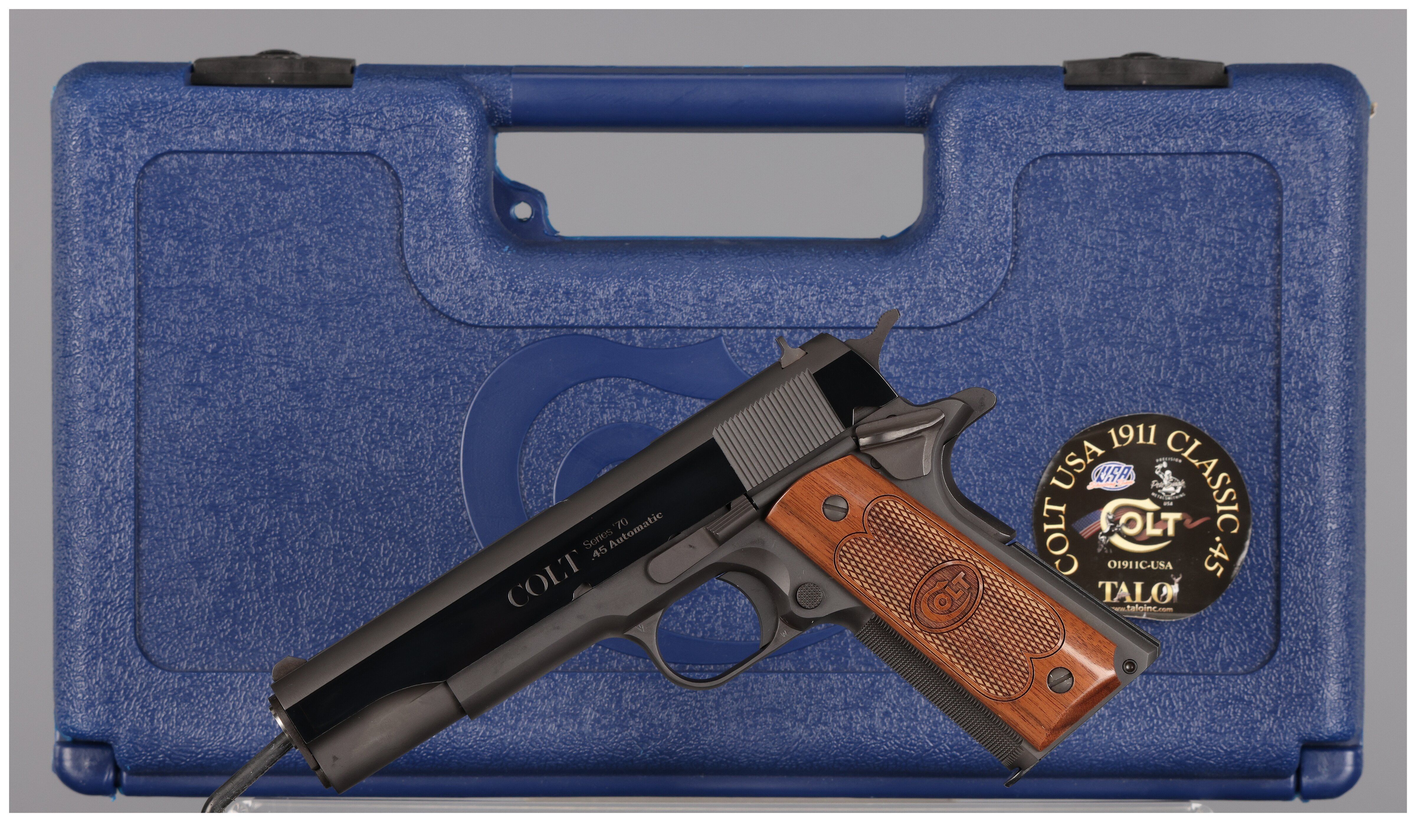 Colt Talo Exclusive Government Model Pistol with Case | Rock Island Auction