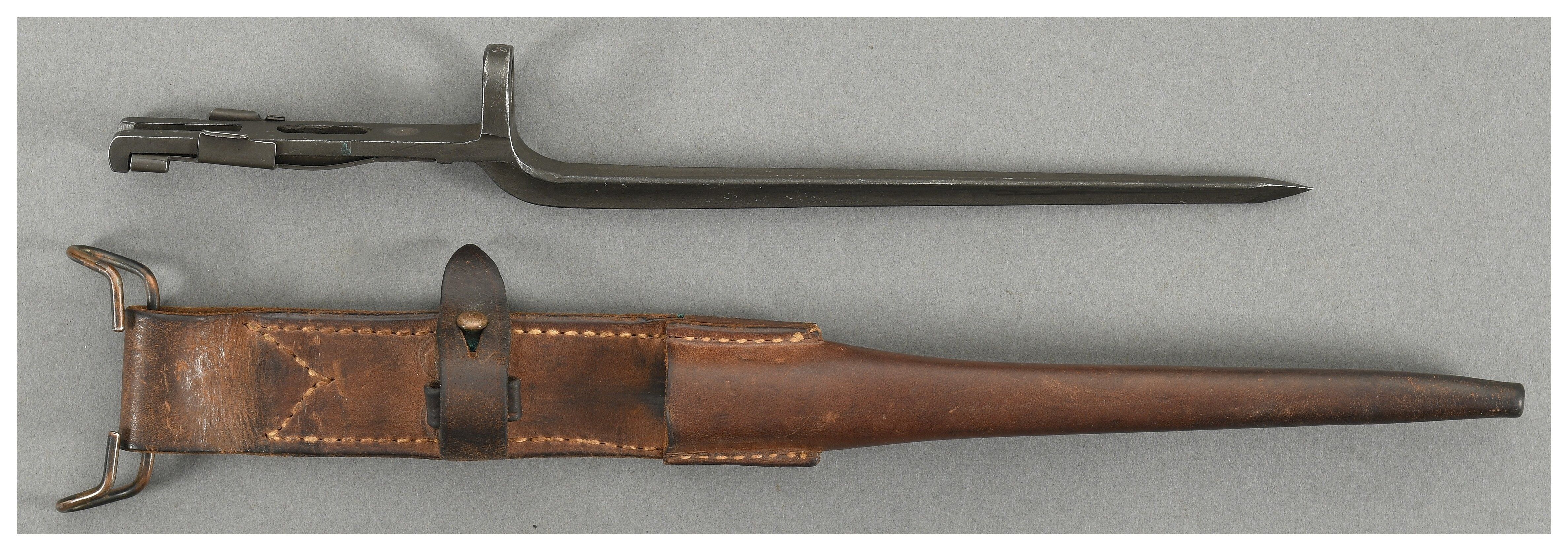 U.S. Johnson Model 1941 Bayonet and Sheath | Rock Island Auction