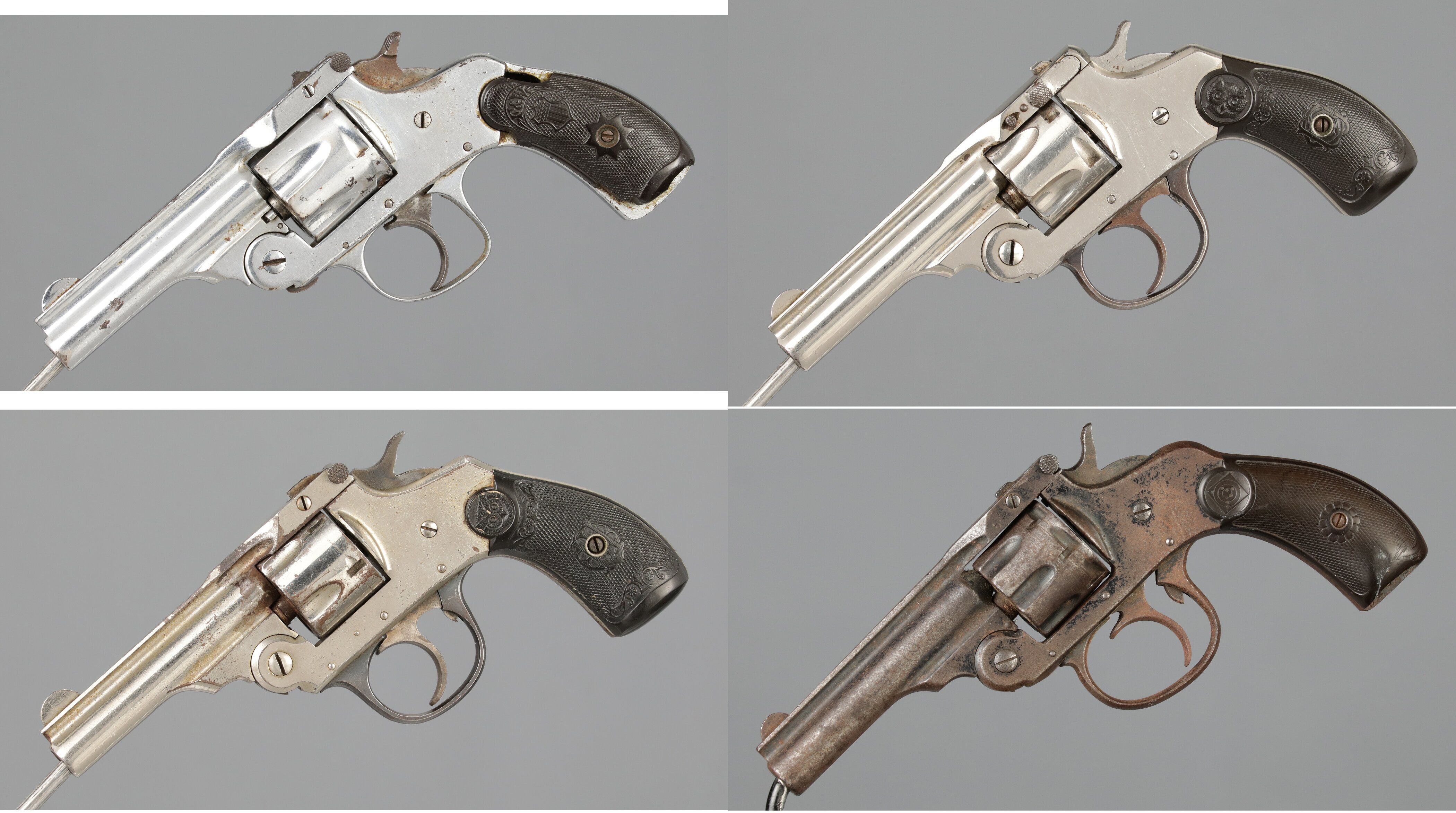 Four American Double Action Top Break Revolvers | Rock Island Auction