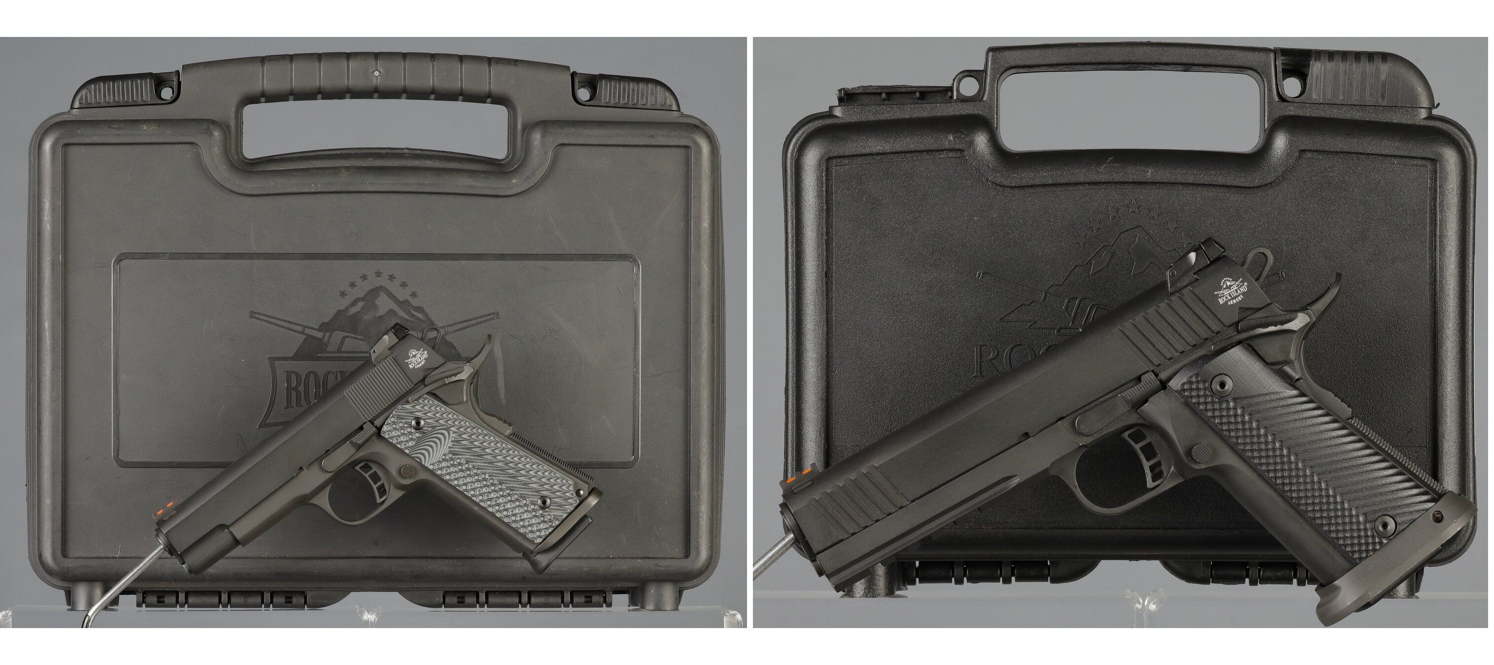 Two Rock Island Armory Semi-Automatic Pistols with Cases | Rock Island ...